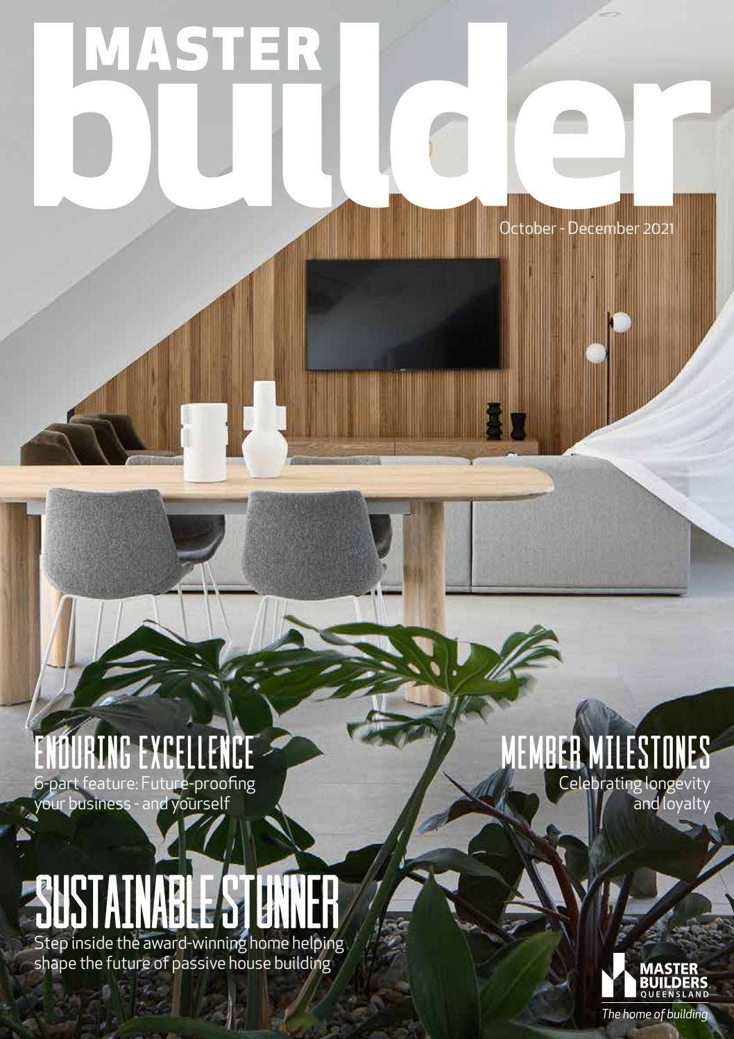 Master Builder magazine – October - December 2021 by Master Builders ...