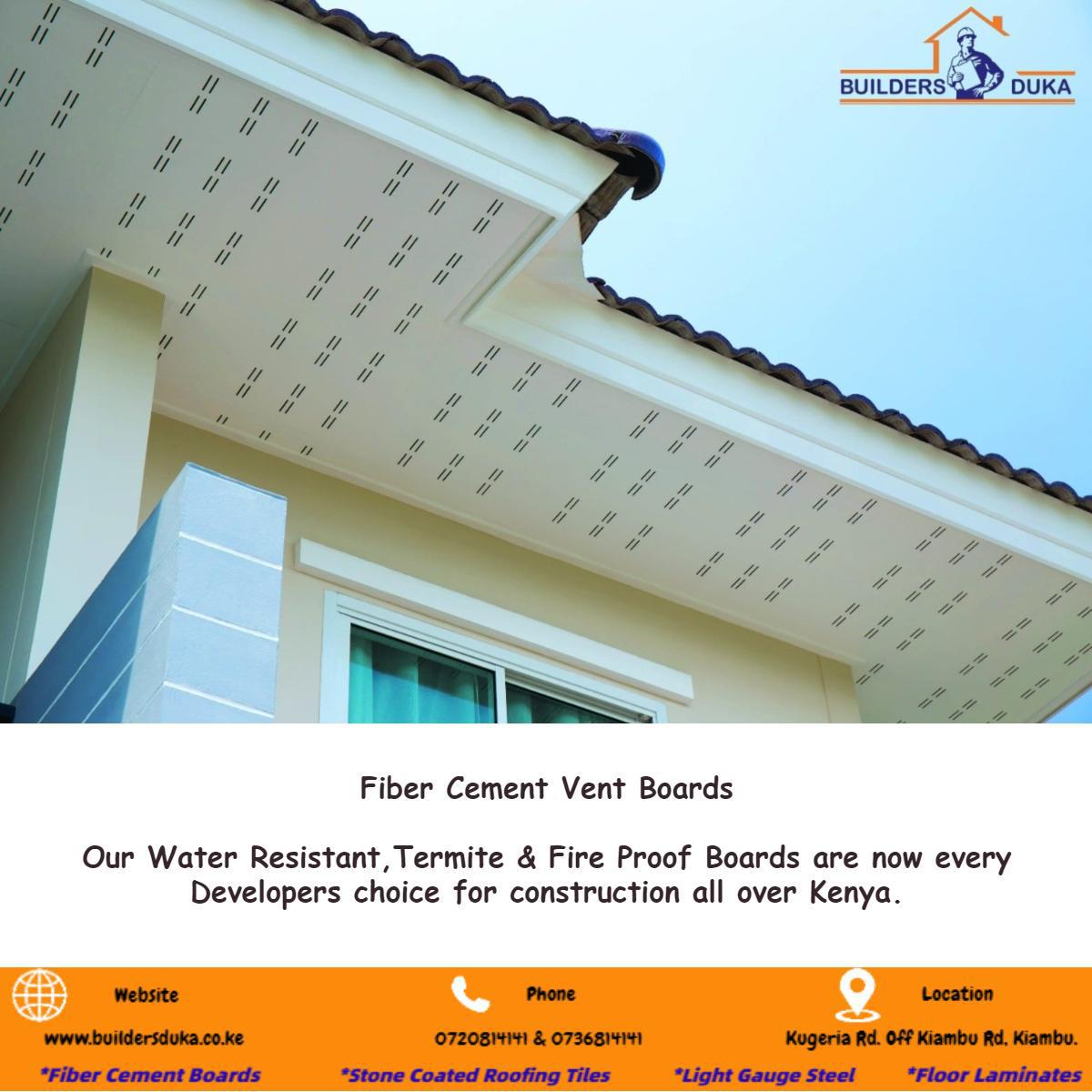 Fiber Cement Vent Boards by BuildersDuka - Issuu