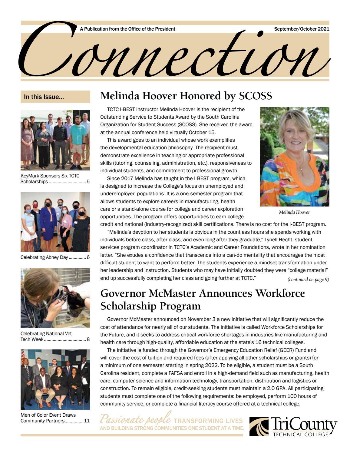Connection Newsletter September/October 2021 by Gayle Arries - Issuu