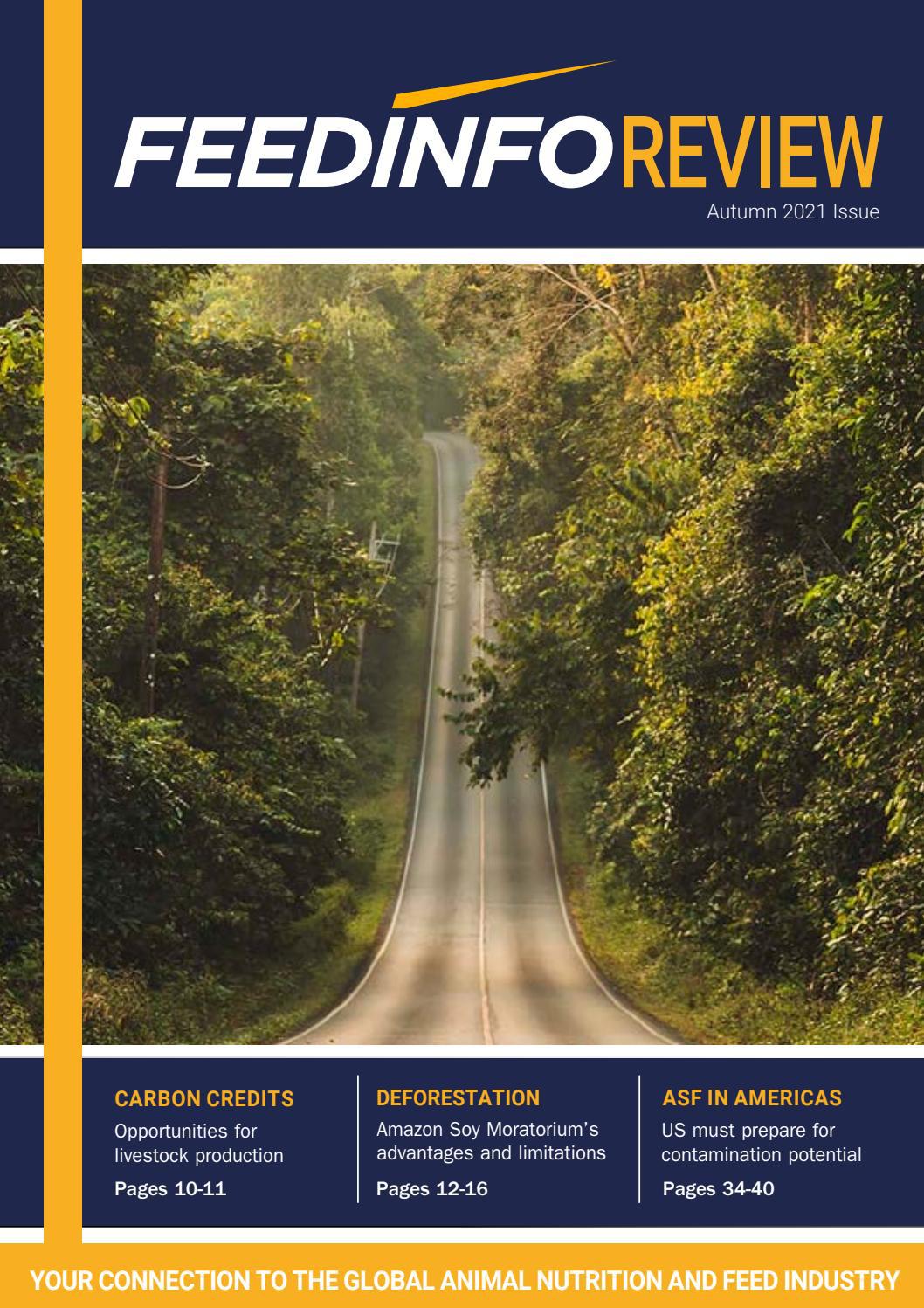 Feedinfo Review Autumn 2021 by agribriefing_ltd - Issuu