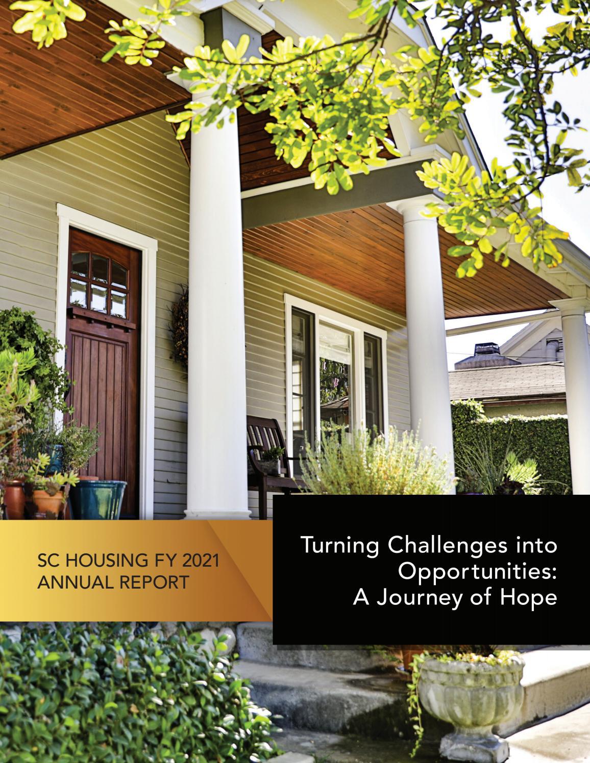 SC Housing FY 2021 Annual Report by SC Housing - Issuu