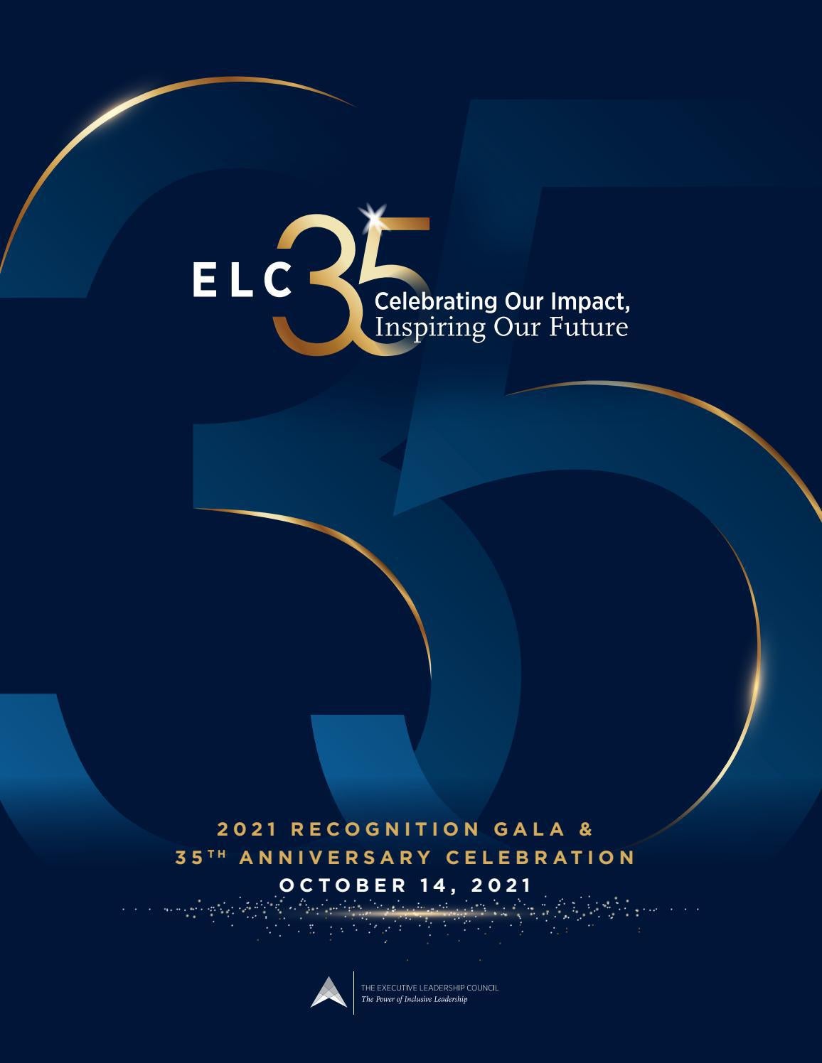 2021 ELC Recognition Gala Program Book by elcinfo - Issuu