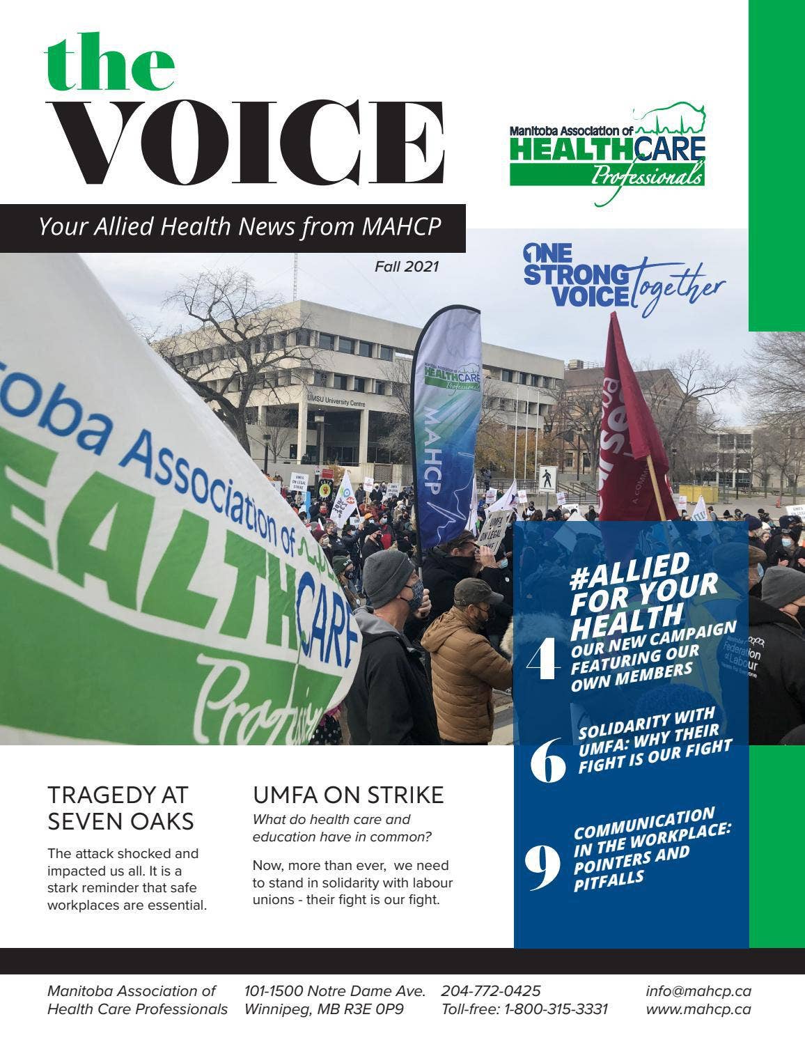 The Voice - Your Allied Health news from MAHCP by MAHCP - Issuu
