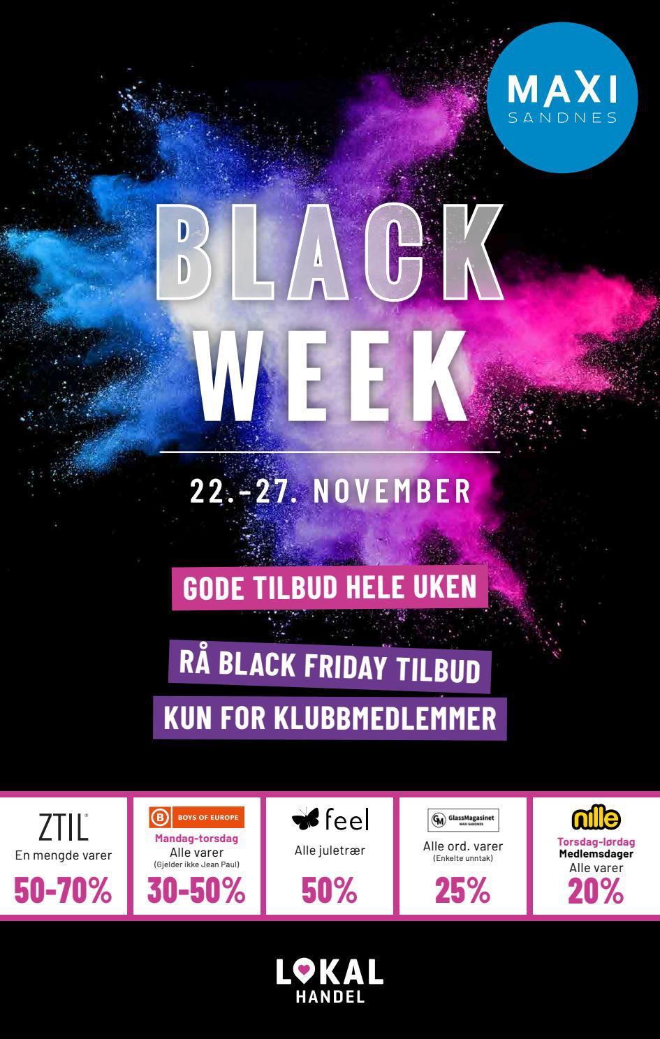 Maxi Sandnes Black Week 2021 by Centerteam - Issuu