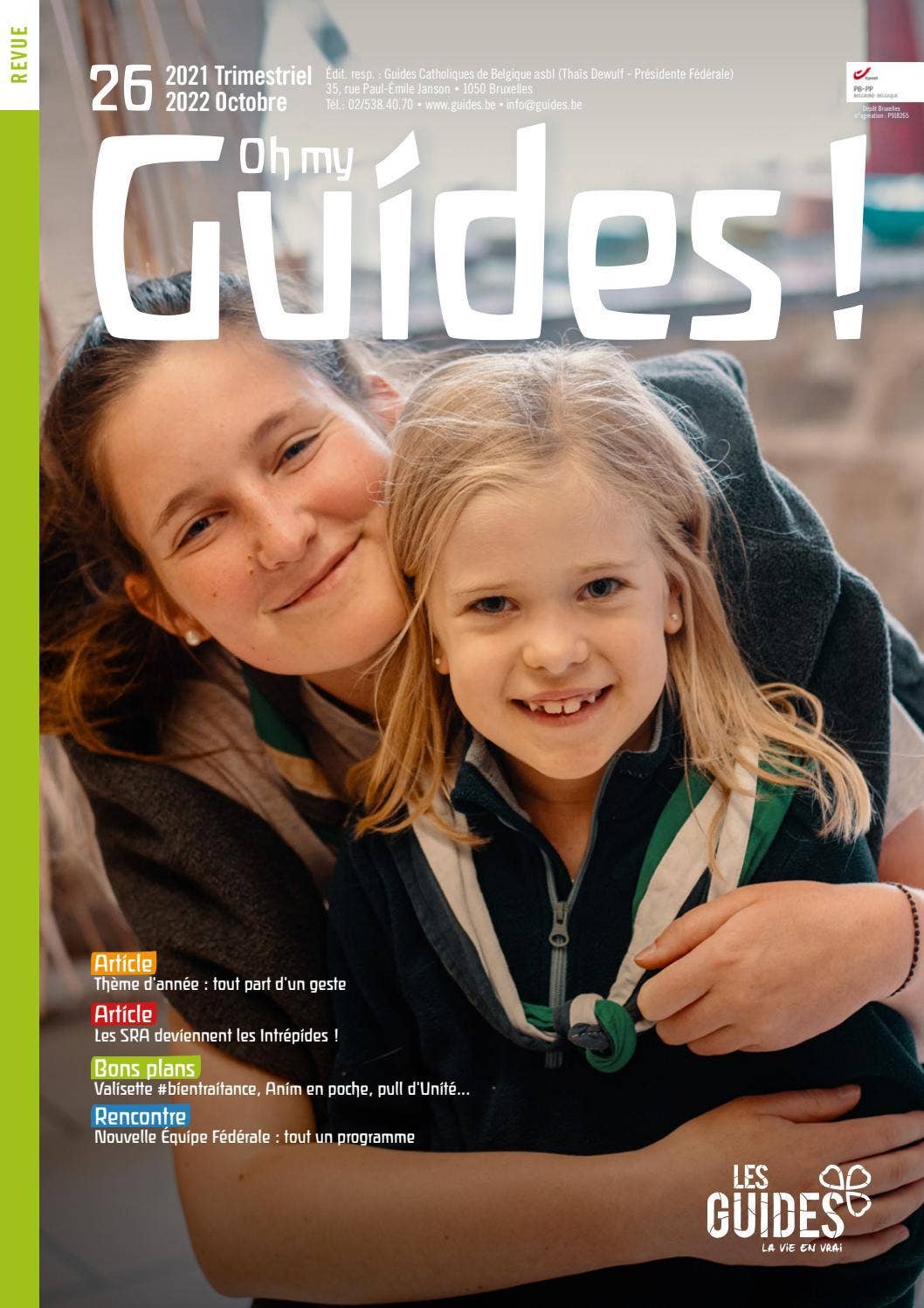 Oh my Guides - Octobre 2021 by GuidesBe - Issuu