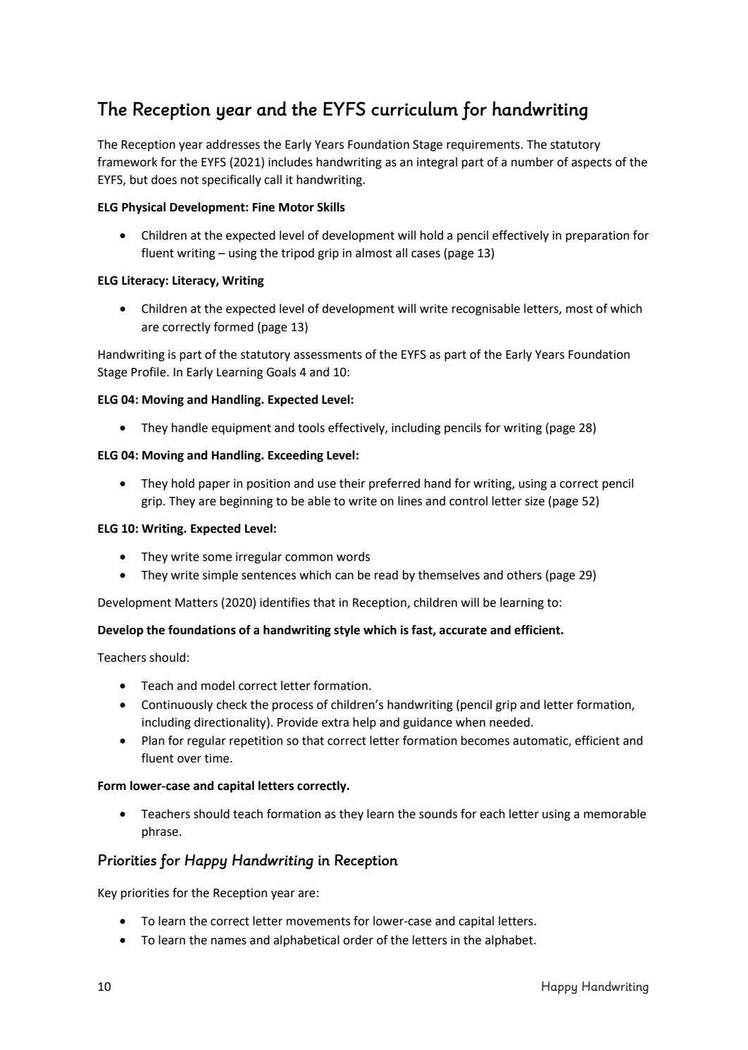 Happy Handwriting Foundation Teachers guide by Collins - Issuu