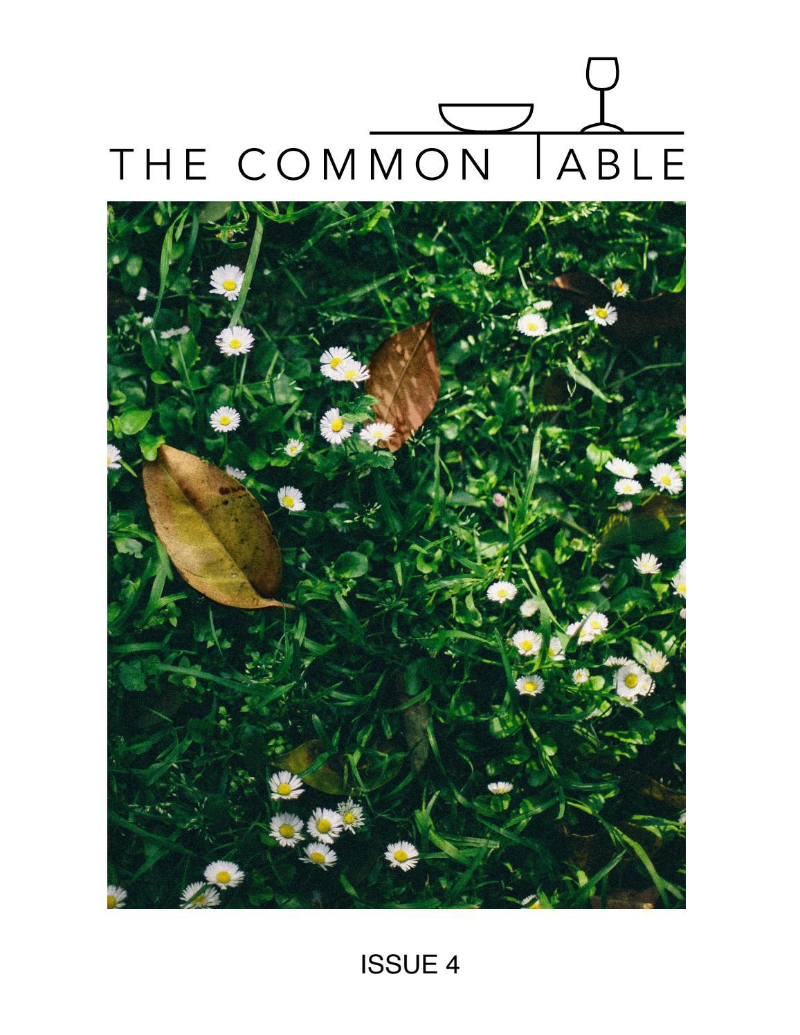 The Common Table Issue 4 by The Common Table - Issuu