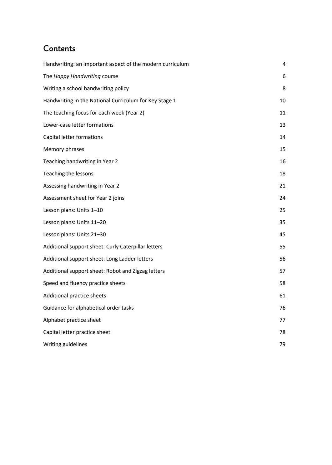 Happy Handwriting - Teacher's Guide 2 by Collins - Issuu
