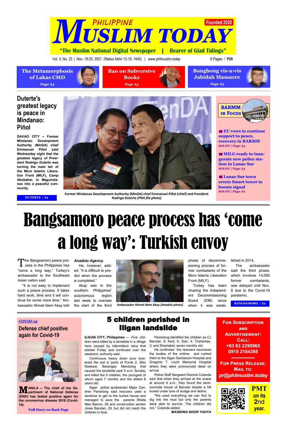 Philippine Muslim Today by Philippine Muslim Today - Issuu