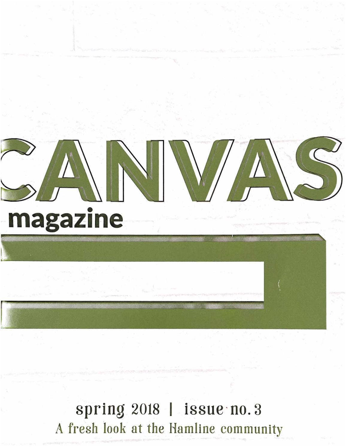 Spring 2018 Issue | Canvas magazine by Untold Magazine - Issuu