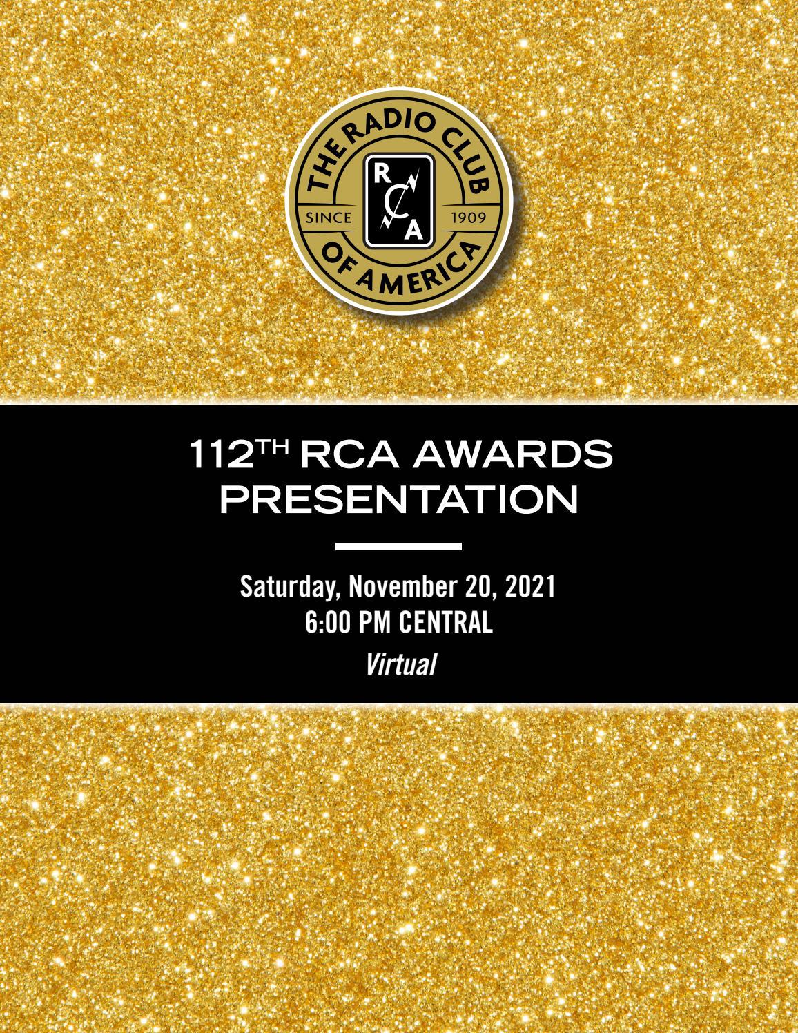 2021 RCA Awards by Pernsteiner Creative Group, Inc. - Issuu
