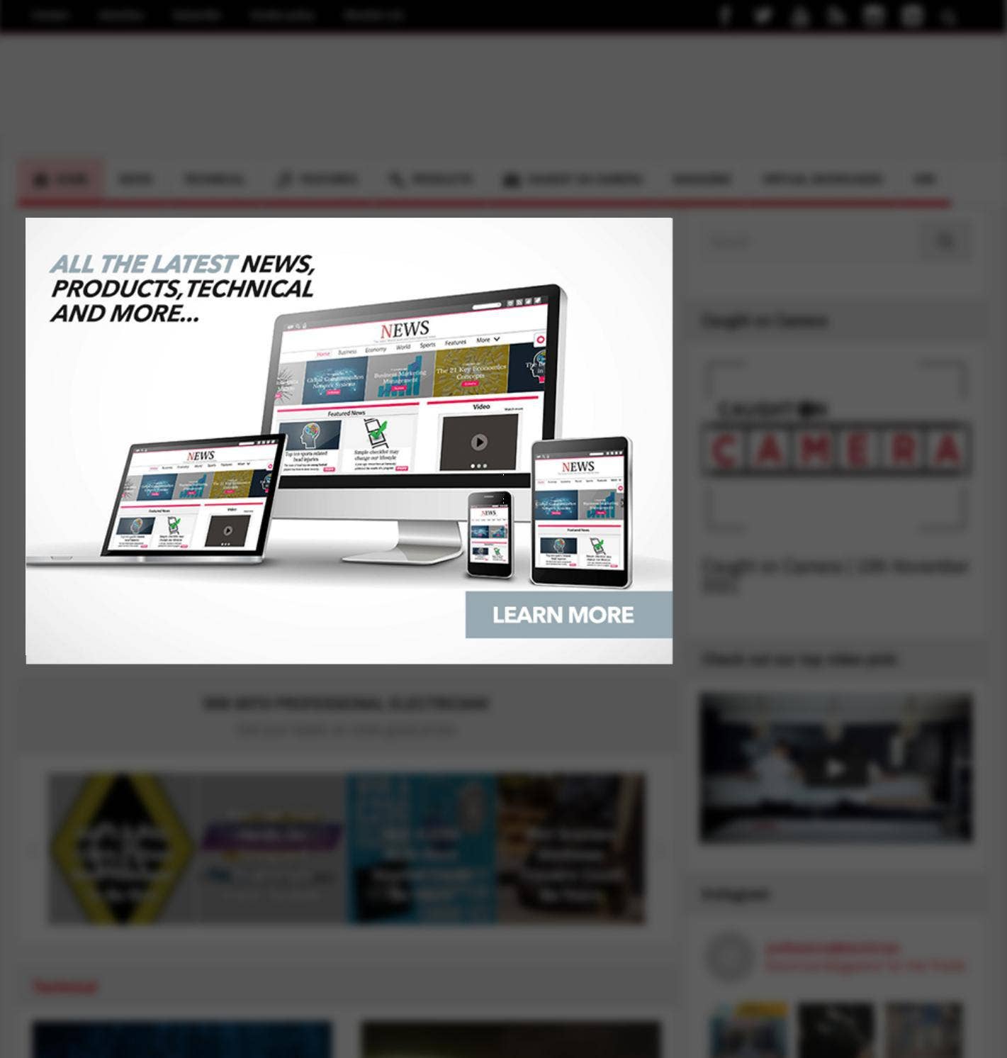 Homepage Slider Example by Hamerville Media Group - Issuu