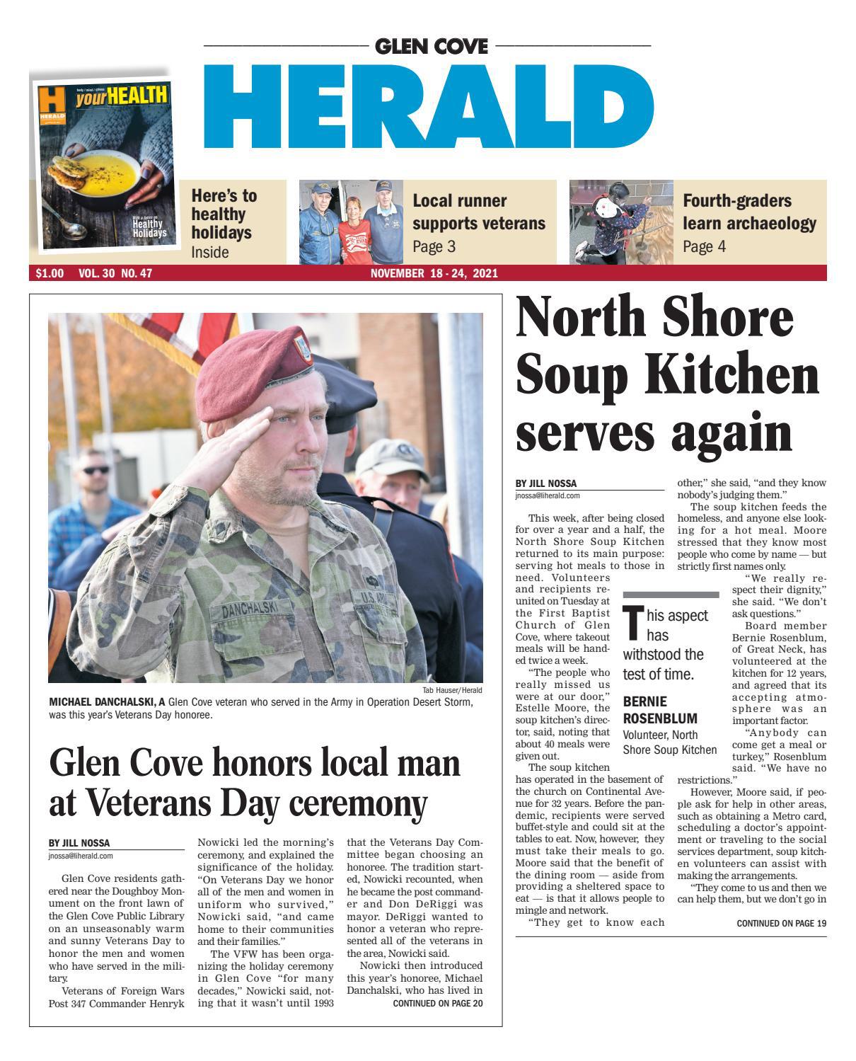 Glen Cove Herald 11-18-2021 by Richner Communications, Inc - Issuu