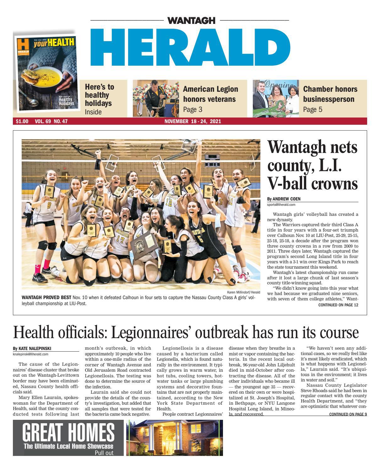 Wantagh Herald 11-18-2021 by Richner Communications, Inc - Issuu