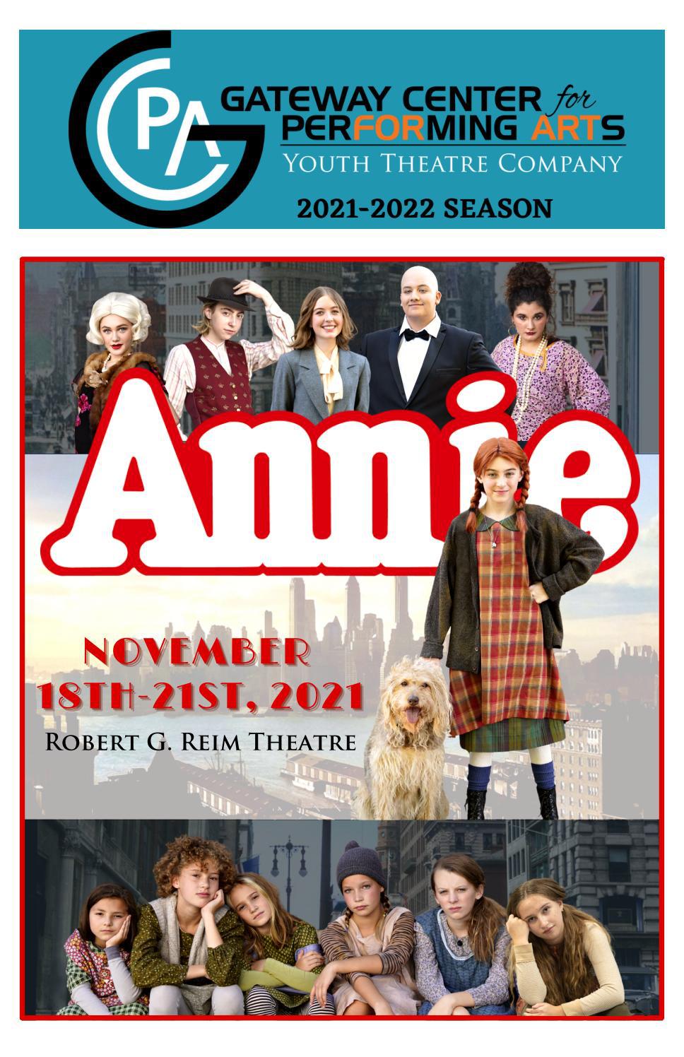 Annie Program by gcpastl - Issuu