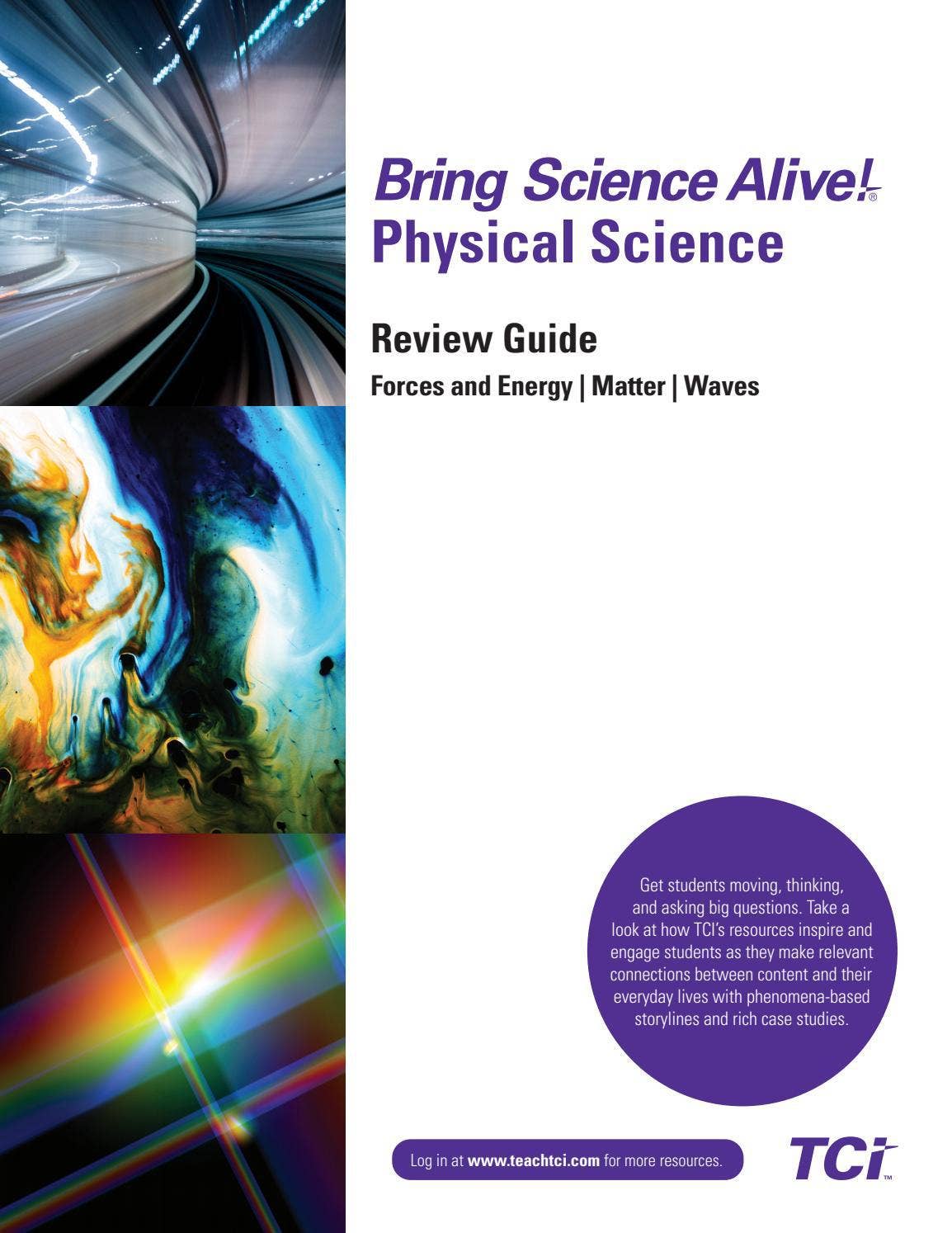 Bring Science Alive! Physical Science Review Guide by Teachers ...