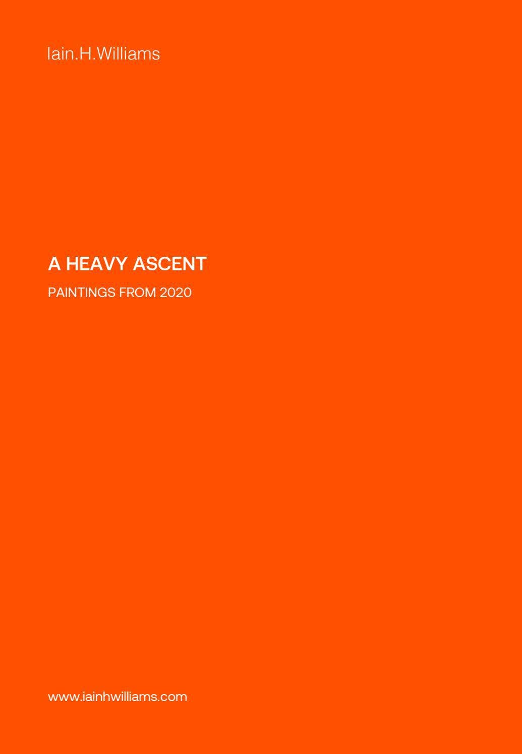 Iain.H.Williams / Artist - Paintings 2020 - ‘A Heavy Ascent’ by ...