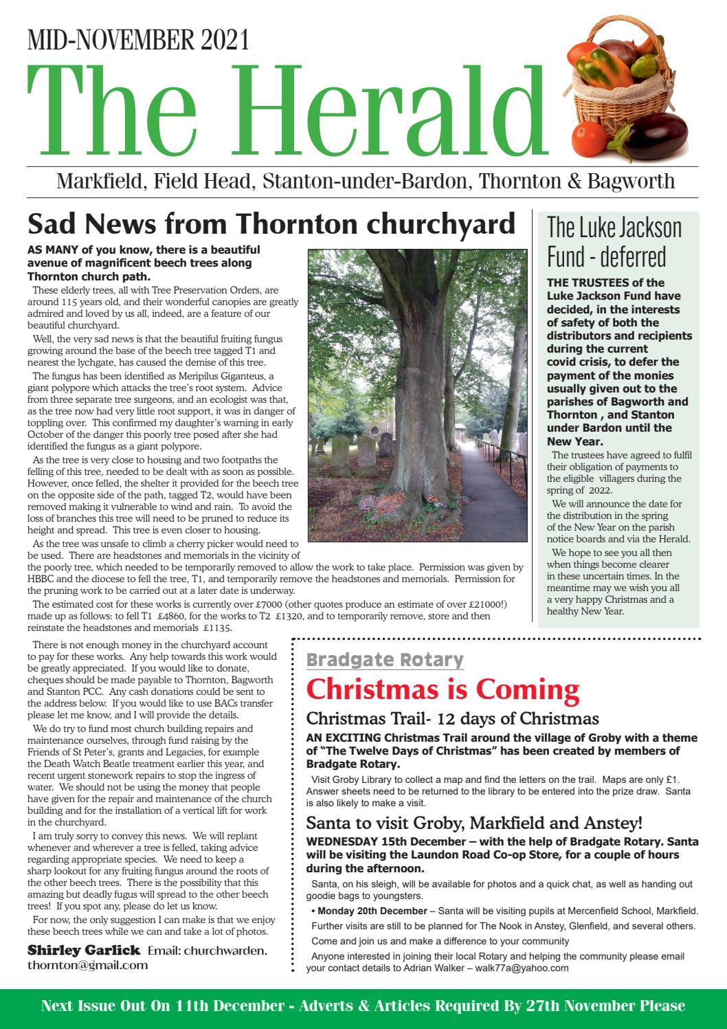 November 2021 Herald Magazine by Michael Wilkinson - Issuu