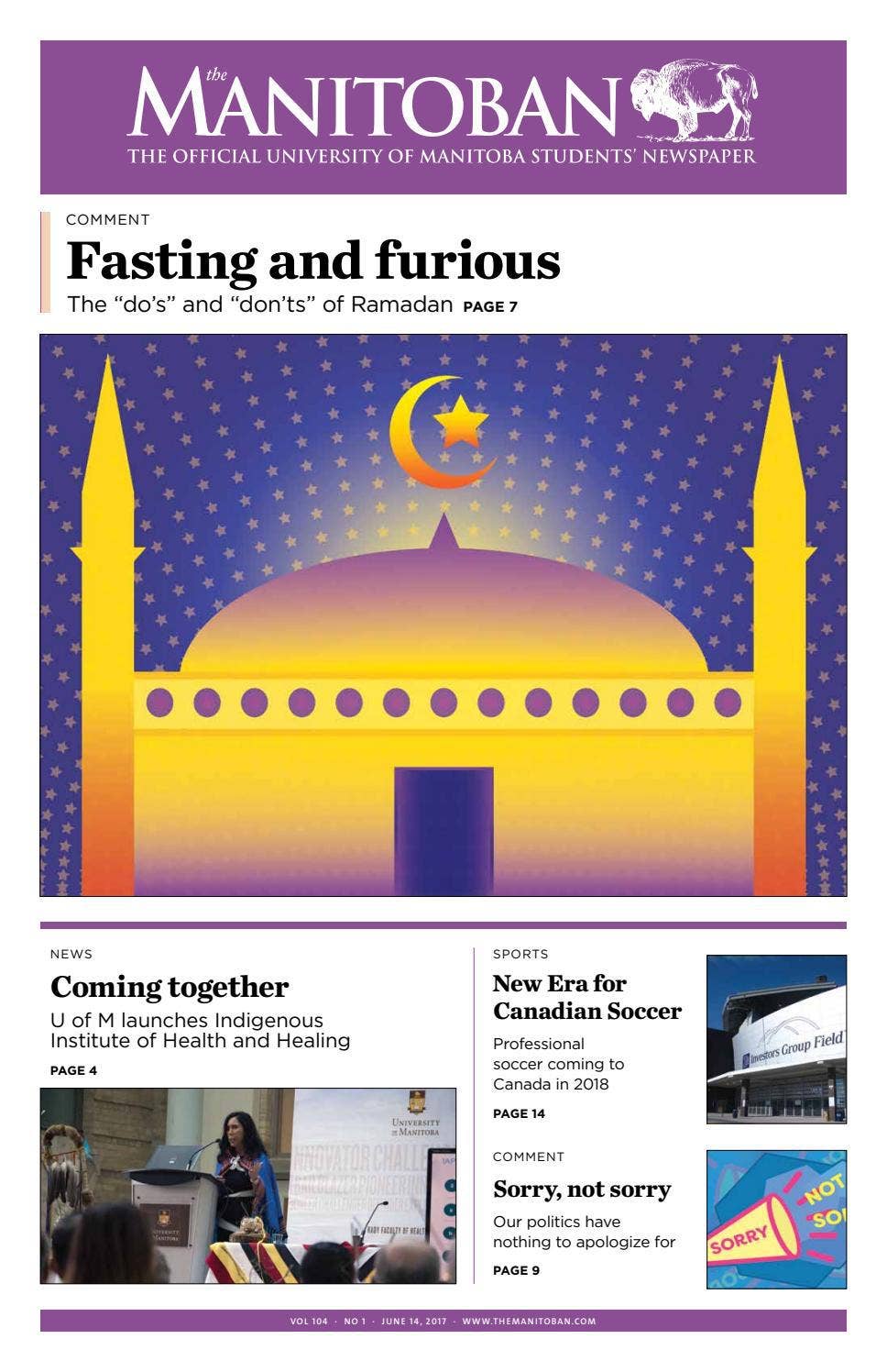 1 June 2017 by The Manitoban - Issuu