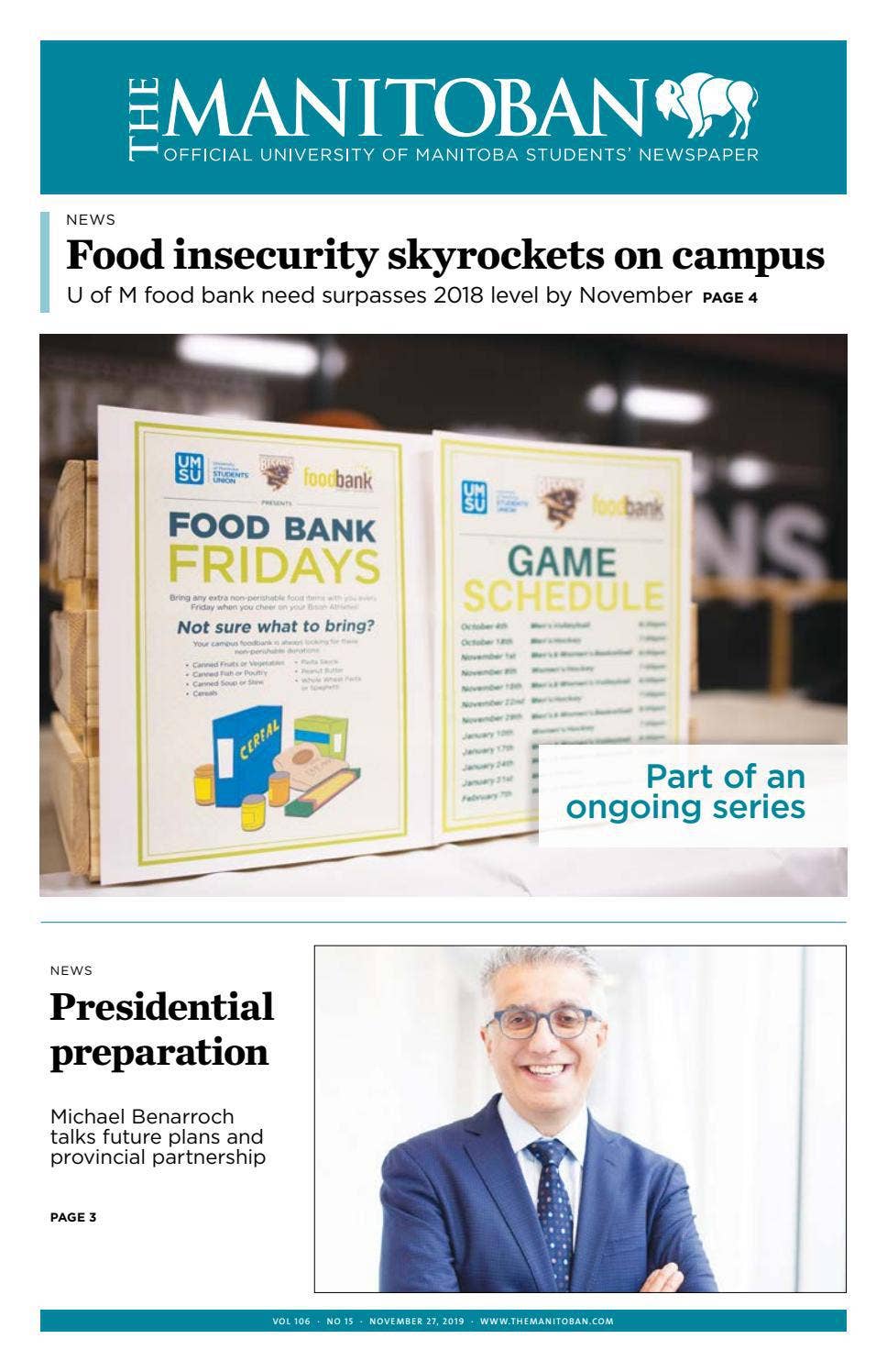 27 November 2019 by The Manitoban - Issuu