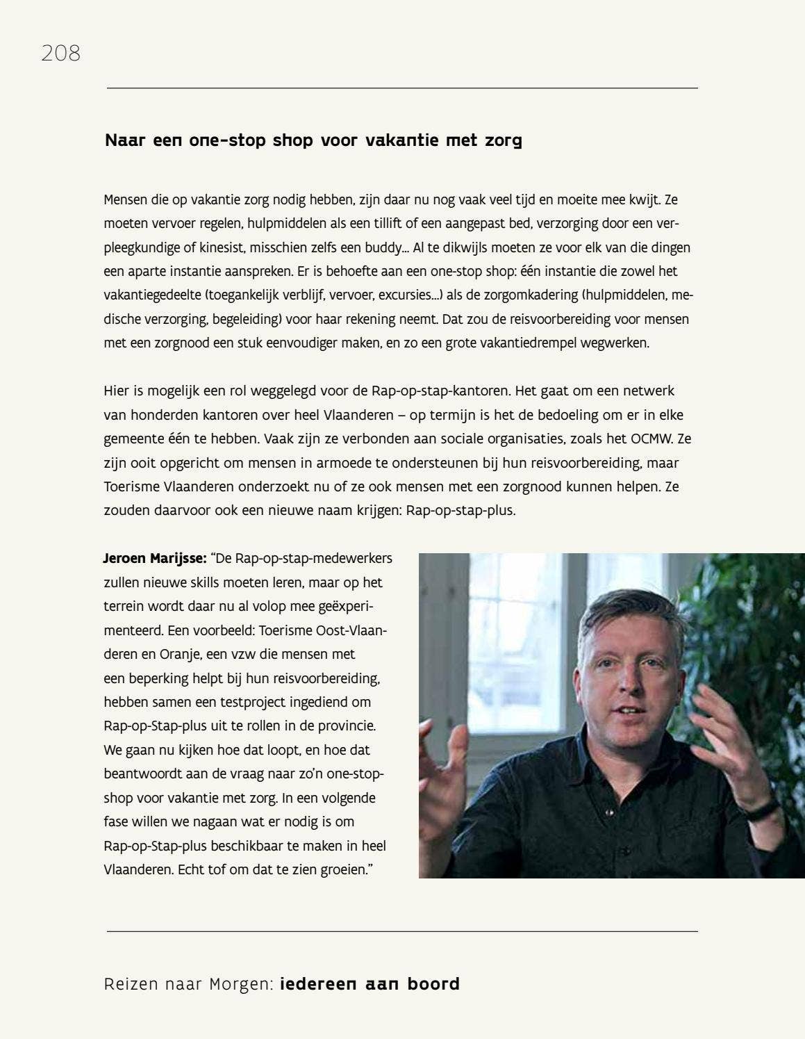 20 jaar toegankelijk toerisme in Vlaanderen by Toerisme Vlaanderen ...