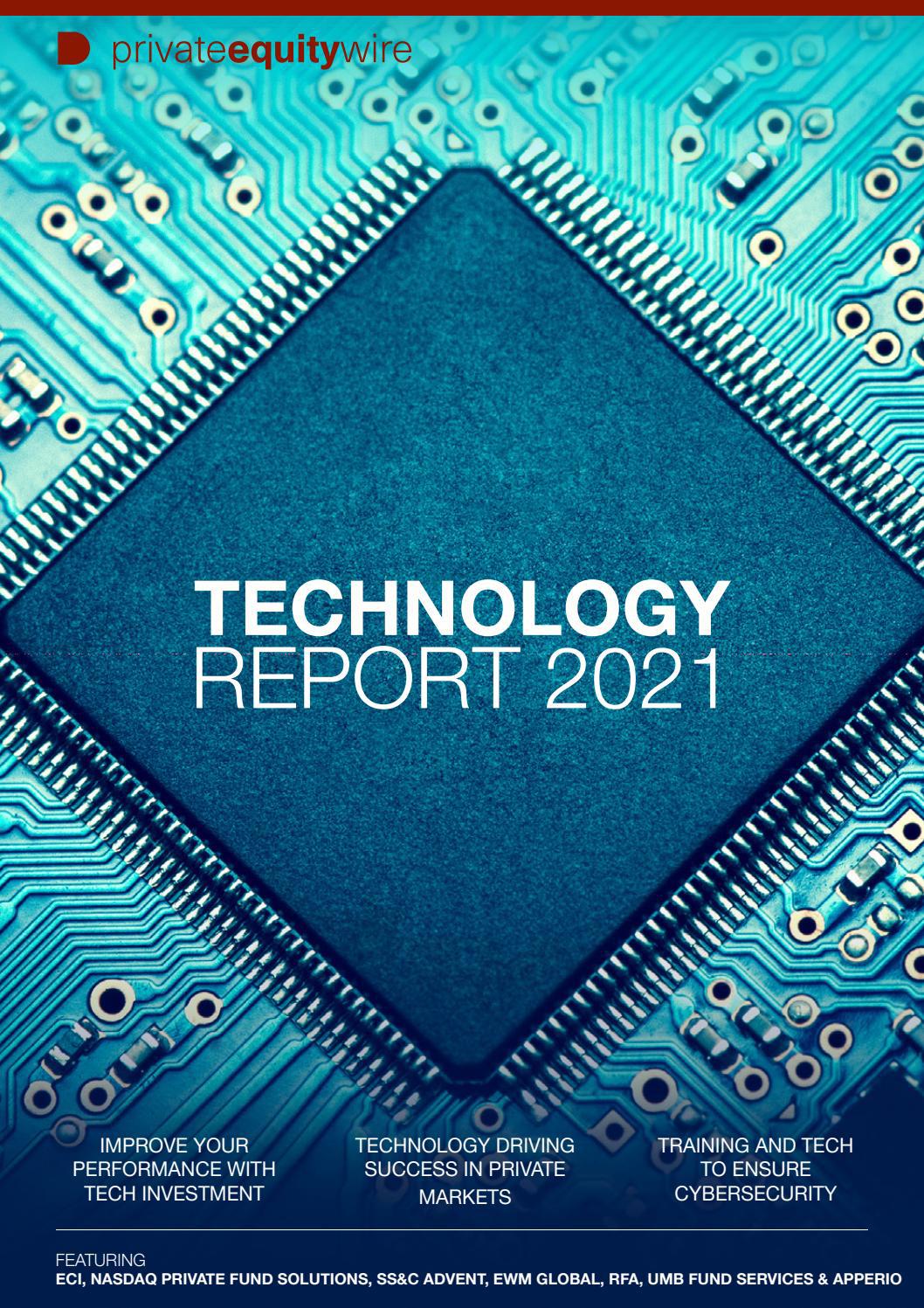 Private Equity Technology Report 2021 by globalfundmedia - Issuu