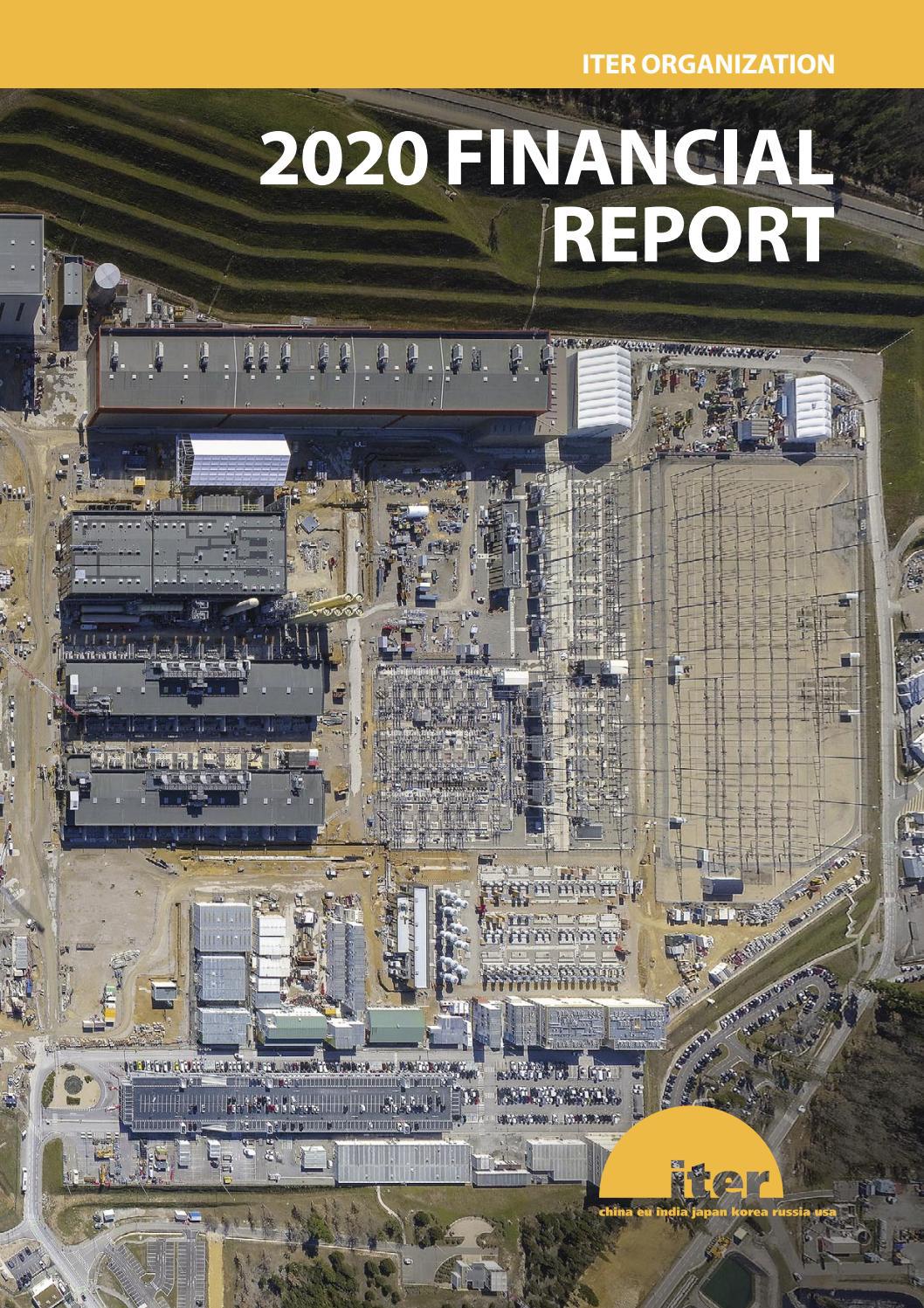 ITER Organization 2020 Financial Report by iterorg - Issuu