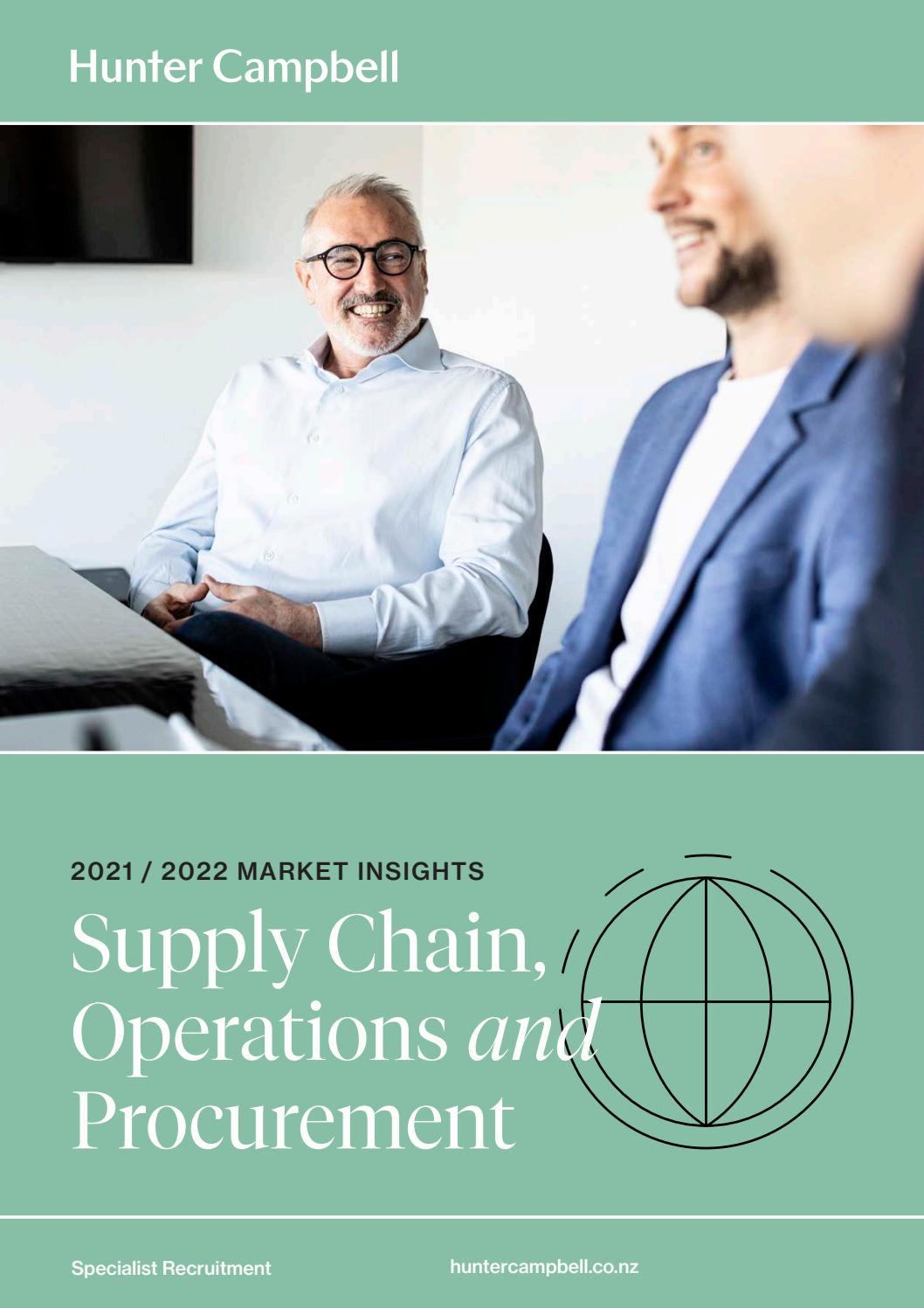 Hunter Campbell Market Insights - Supply Chain, Operations and ...