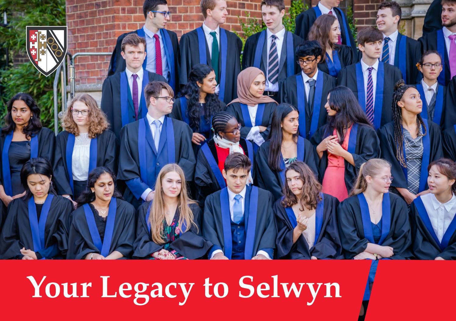 Your Legacy to Selwyn by Selwyn Alumni - Issuu