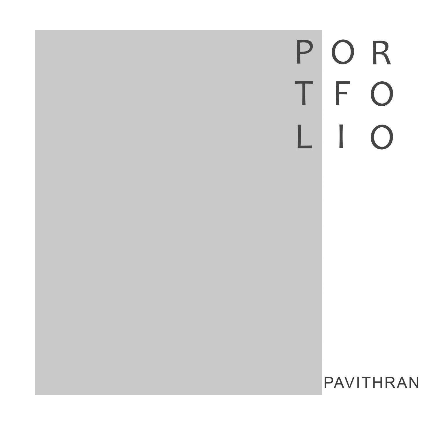 Architect portfolio by Pavi Thran - Issuu