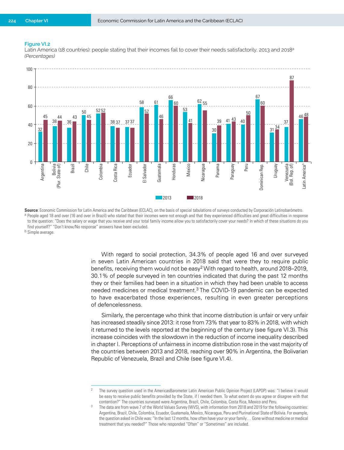 Social Panorama of Latin America 2020 by Publicaciones de la CEPAL ...