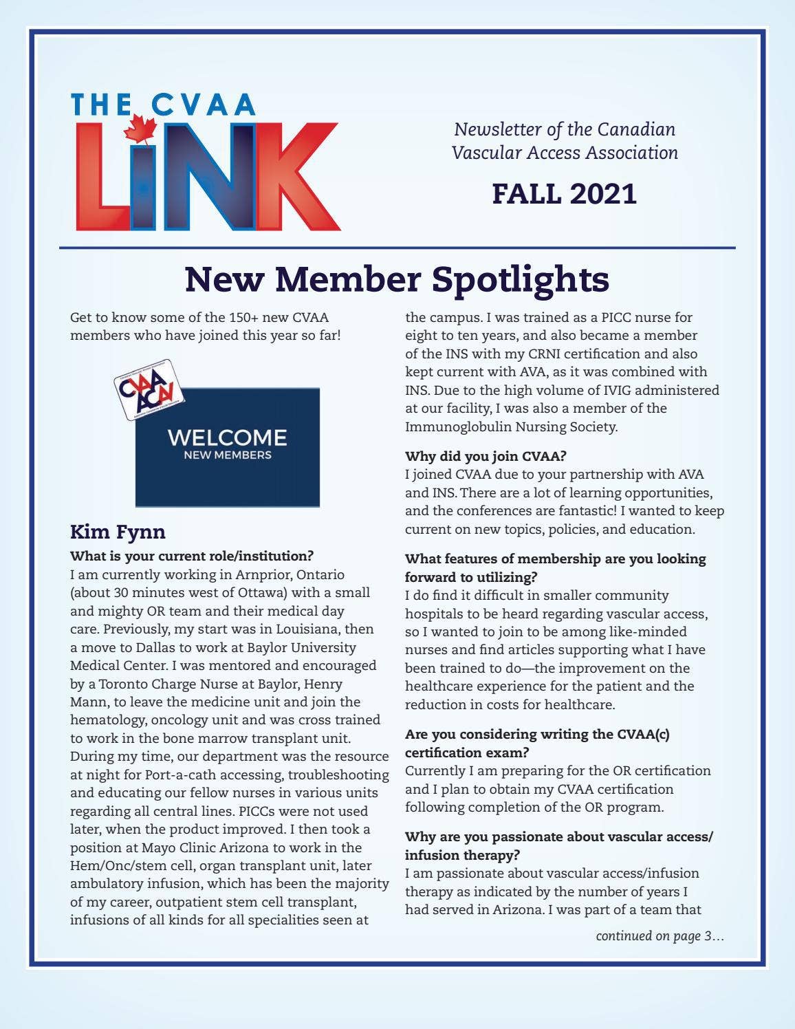 The CVAA Link: Fall 2021 by CVAA - Issuu