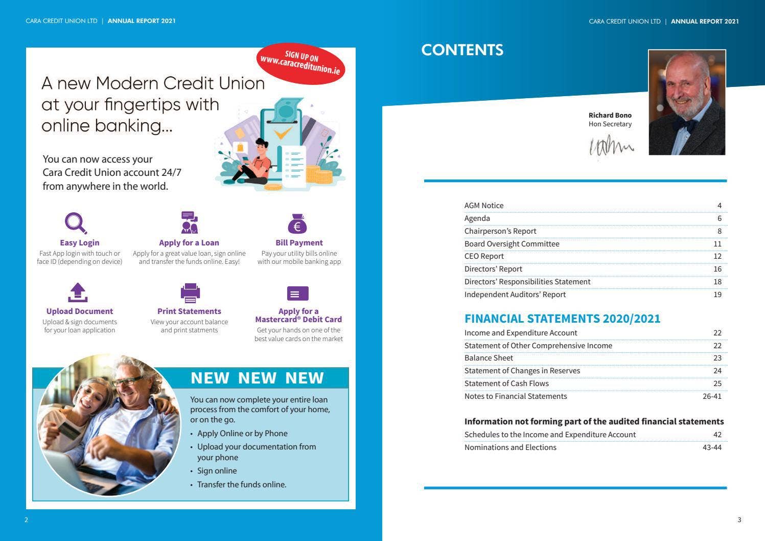 Cara Credit Union Accounts & Notice of AGM 2021 by Install14 - Issuu