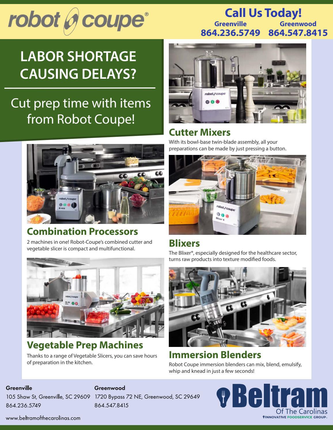 Robot Coupe - Beltram of the Carolinas by Innovative Foodservice - Issuu