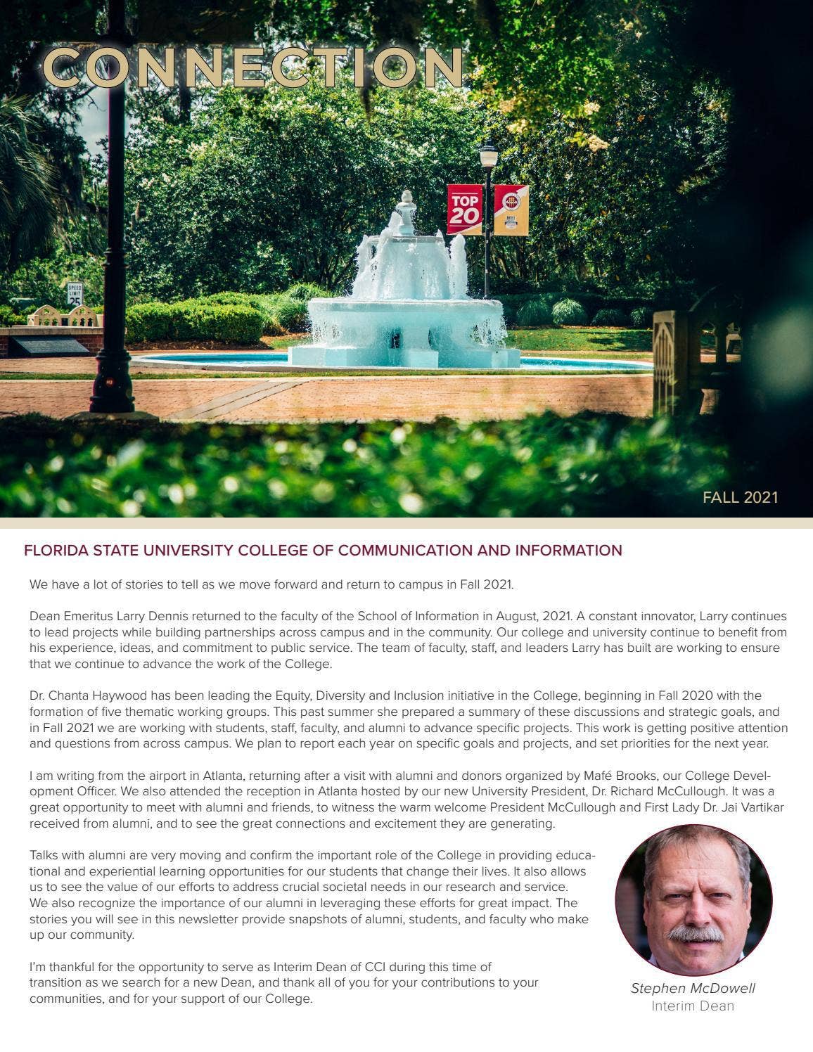 Connection | Fall 2021 by FSU College of Communication & Information ...
