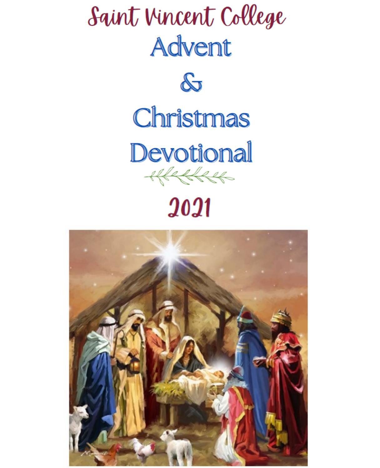 Saint Vincent College Advent & Christmas Devotional by Saint Vincent College - Campus Ministry ...