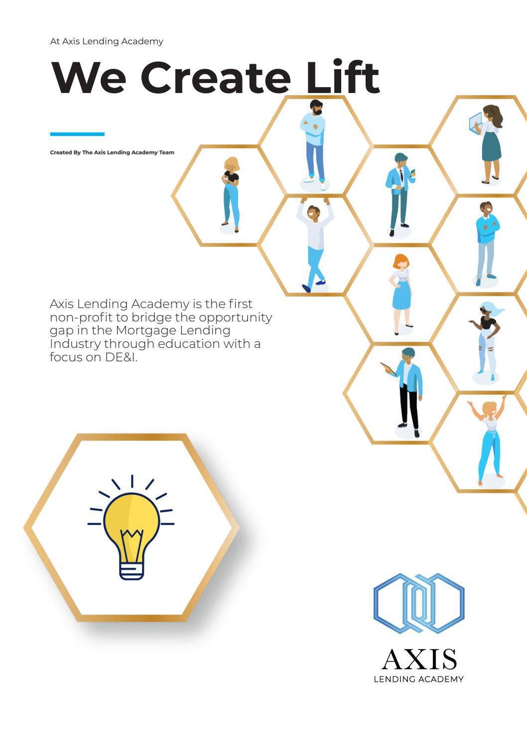 We Create Lift - Axis Lending Academy by Bianca Broos - Issuu