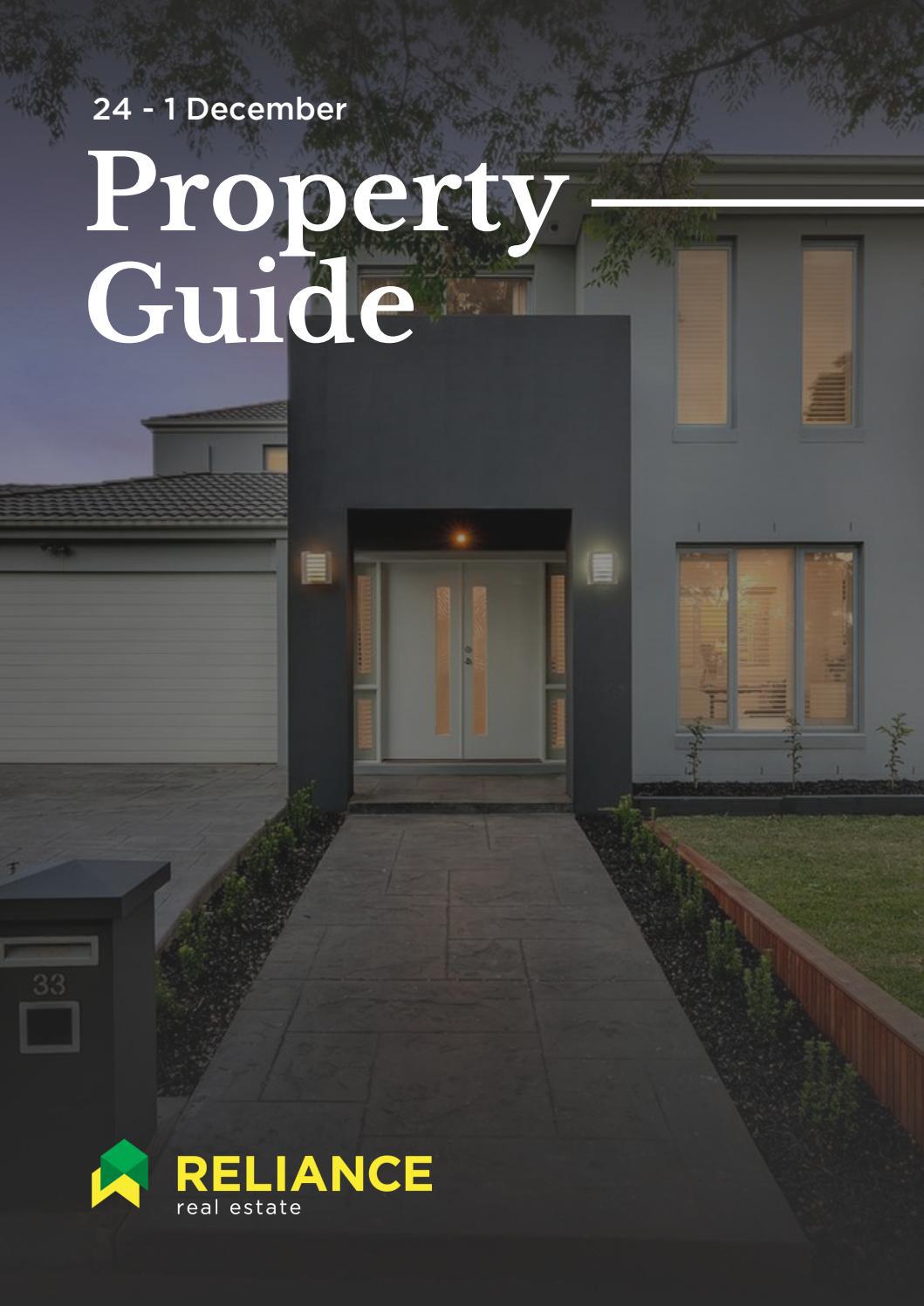 Property Guide 24 - 1 December by Reliance Real Estate - Issuu
