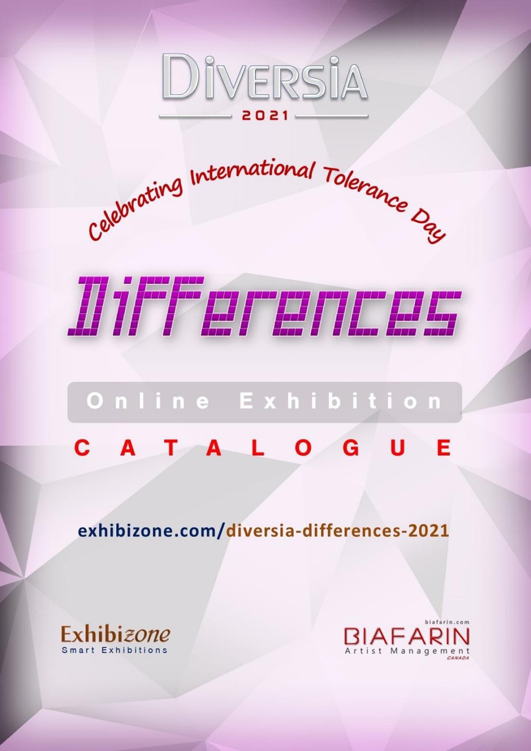 Diversia - Differences 2021 - Online Exhibition Catalogue - Exhibizone by biafarinart - Issuu