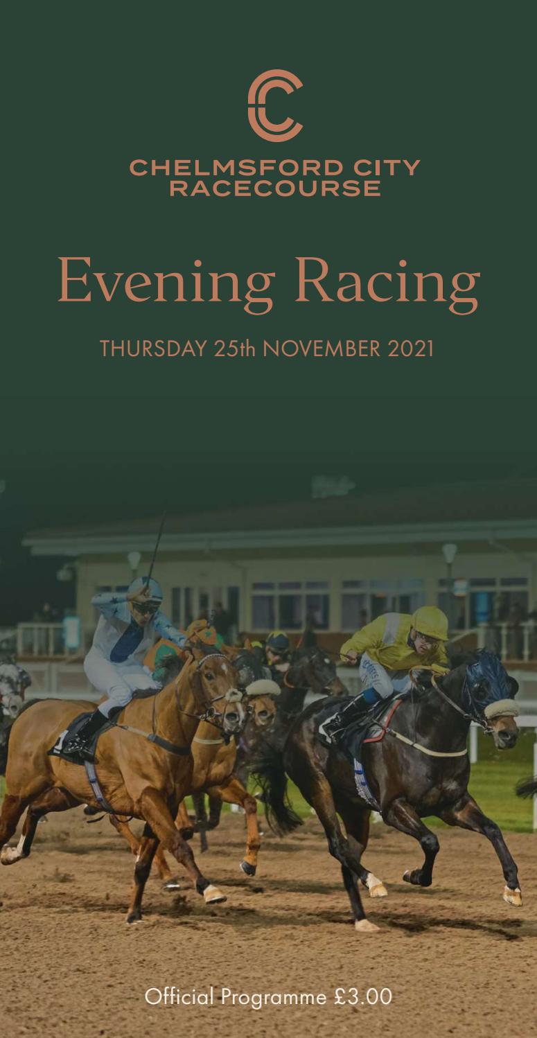 Chelmsford Racecard - Thursday 25th November by Weatherbys - Issuu