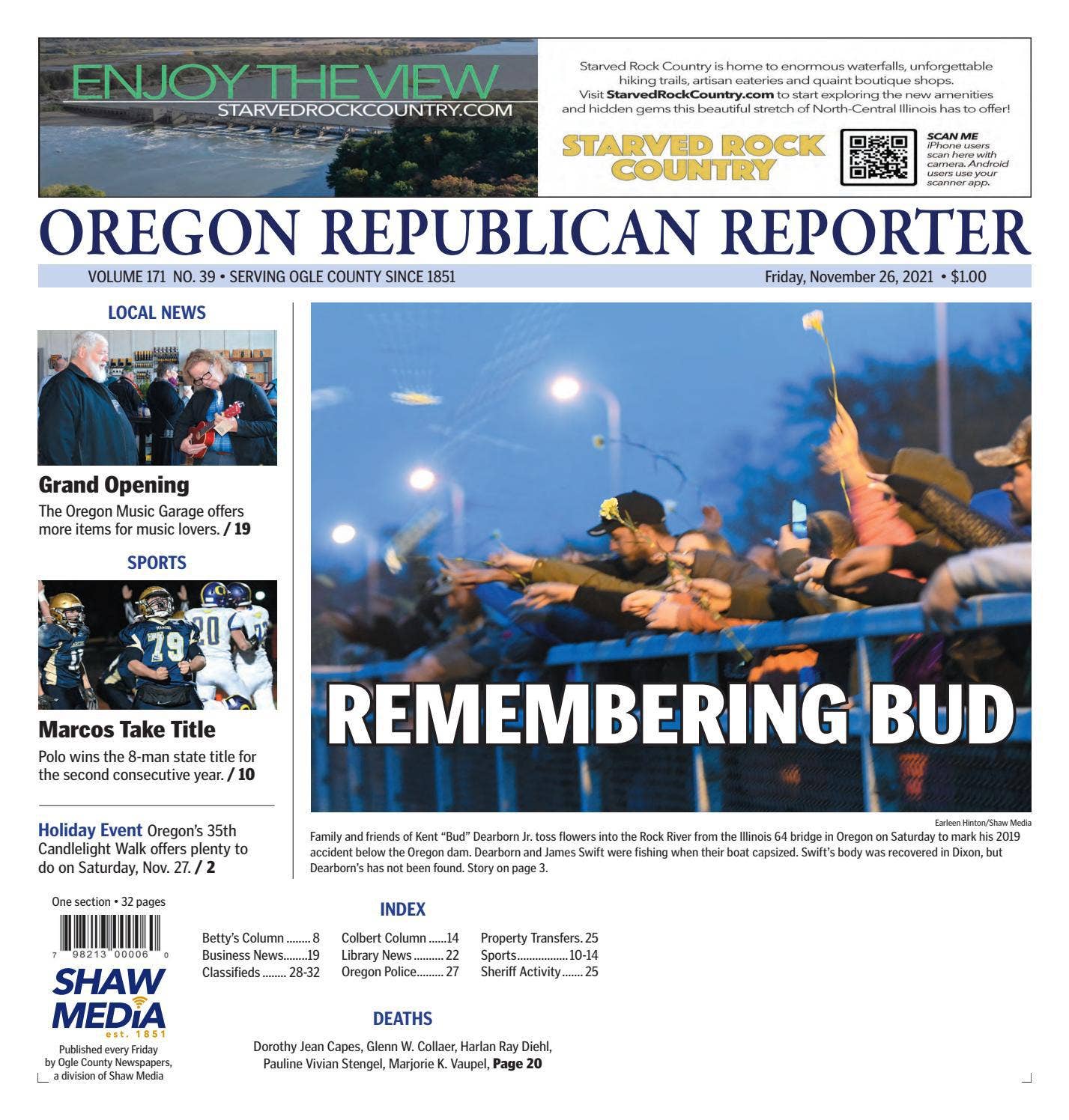 Oregon_Republican_Reporter-11-26-2021 by Shaw Media - Issuu