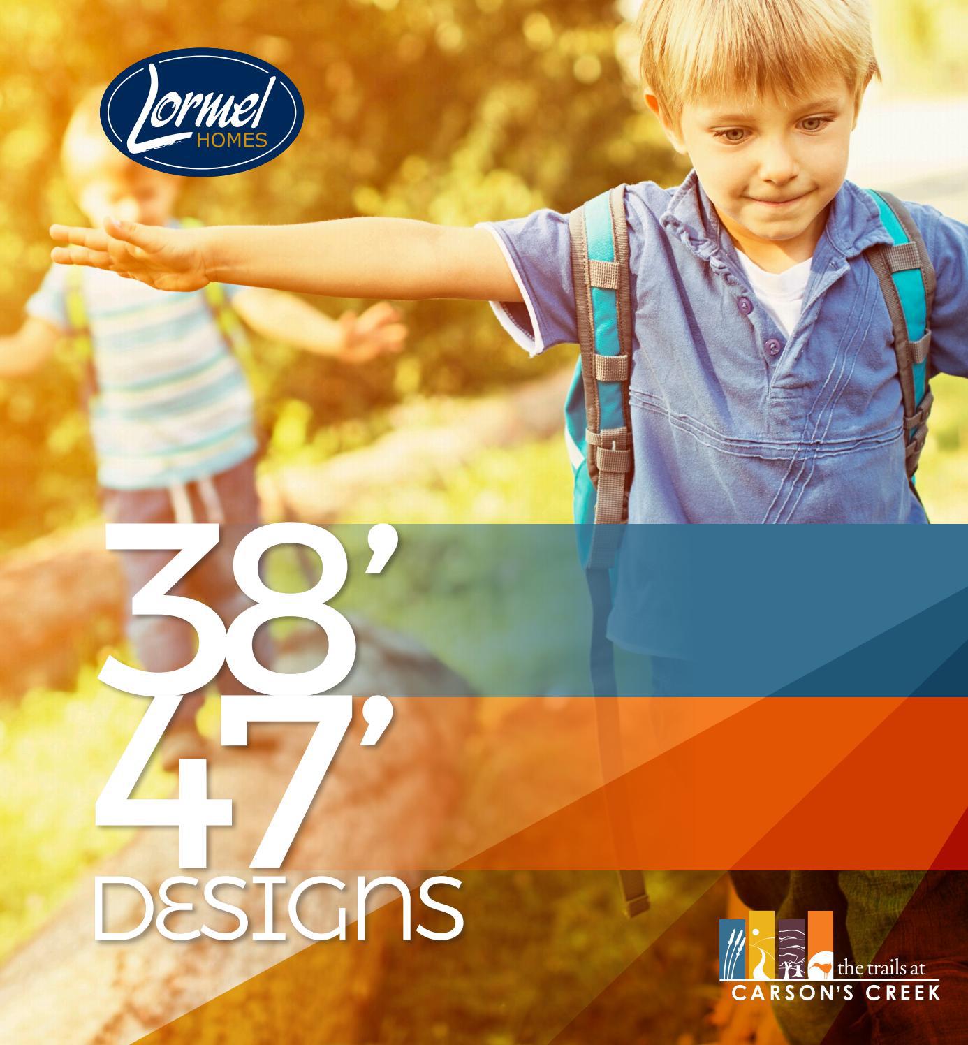 Lormel Homes - Carson Creek 38ft & 47ft Designs by G. Ryan Design - Issuu