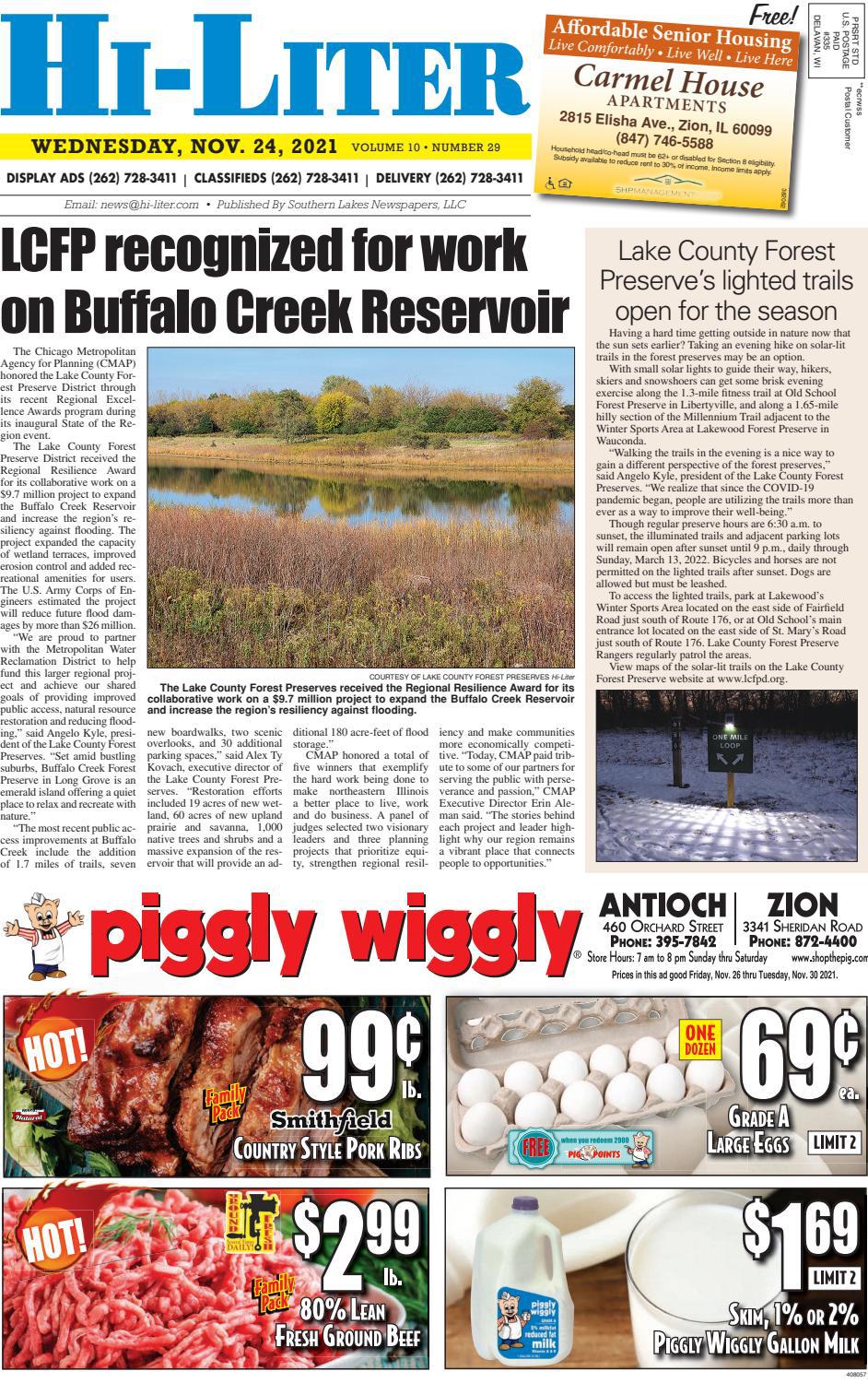 Hi-Liter Illinois 11/24/21 by Southern Lakes Newspapers / Rock Valley ...