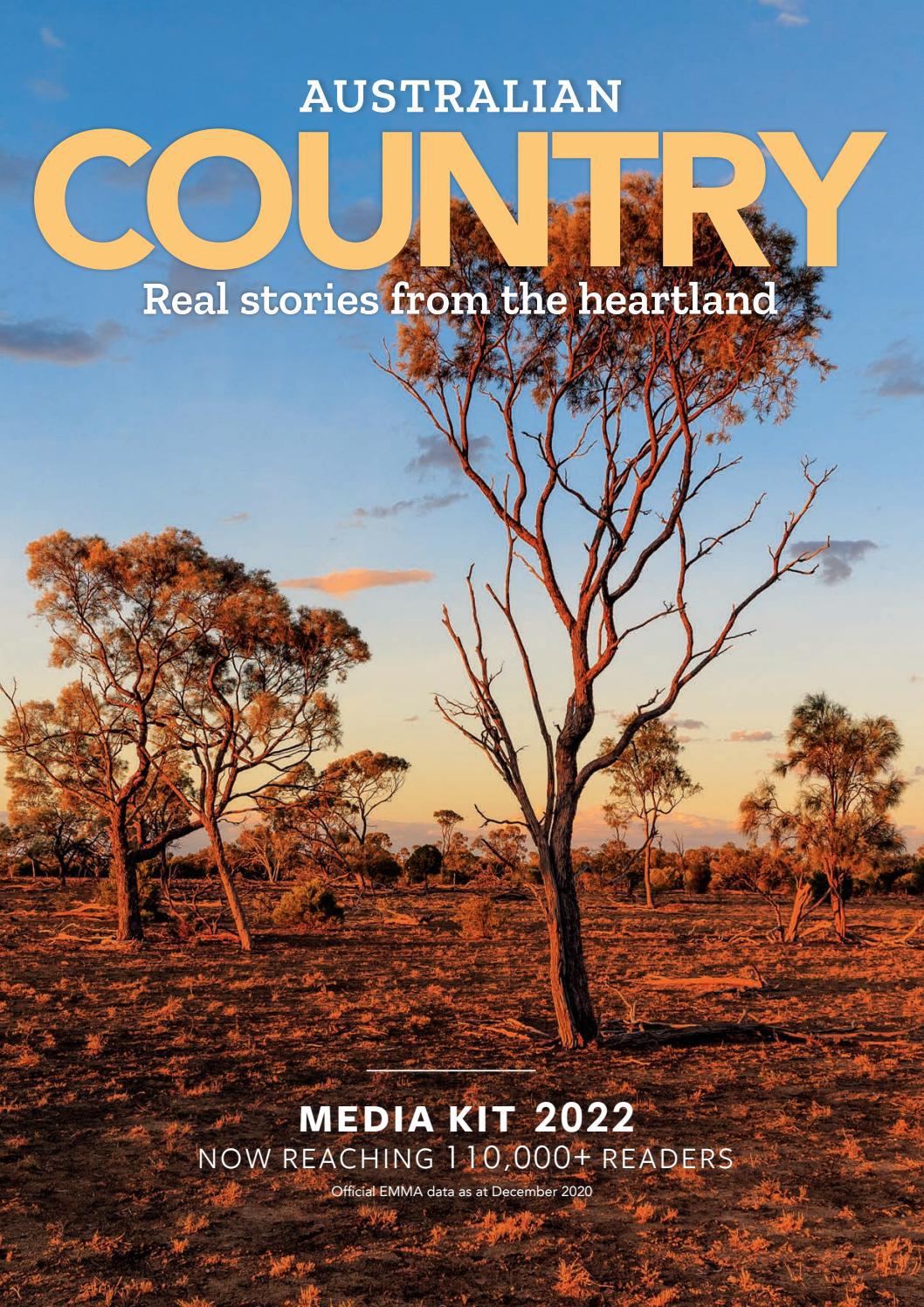 Australian Country Magazine - Media Kit 2022 by Traveloscopy Editor - Issuu