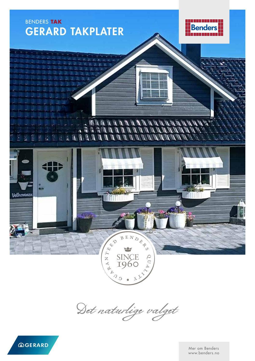 Gerard Takplater Norge 2021 by Benders Sverige AB - Issuu
