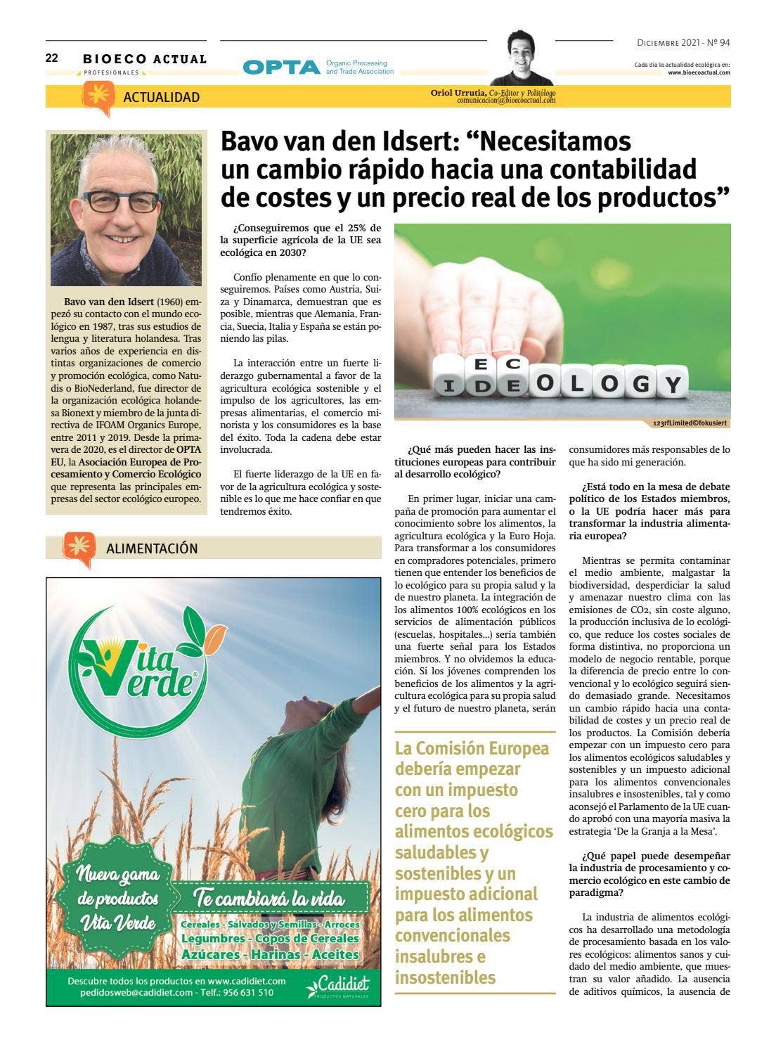Bio Eco Actual Diciembre 2021 (Nº 94) by Bio Eco Actual - Issuu