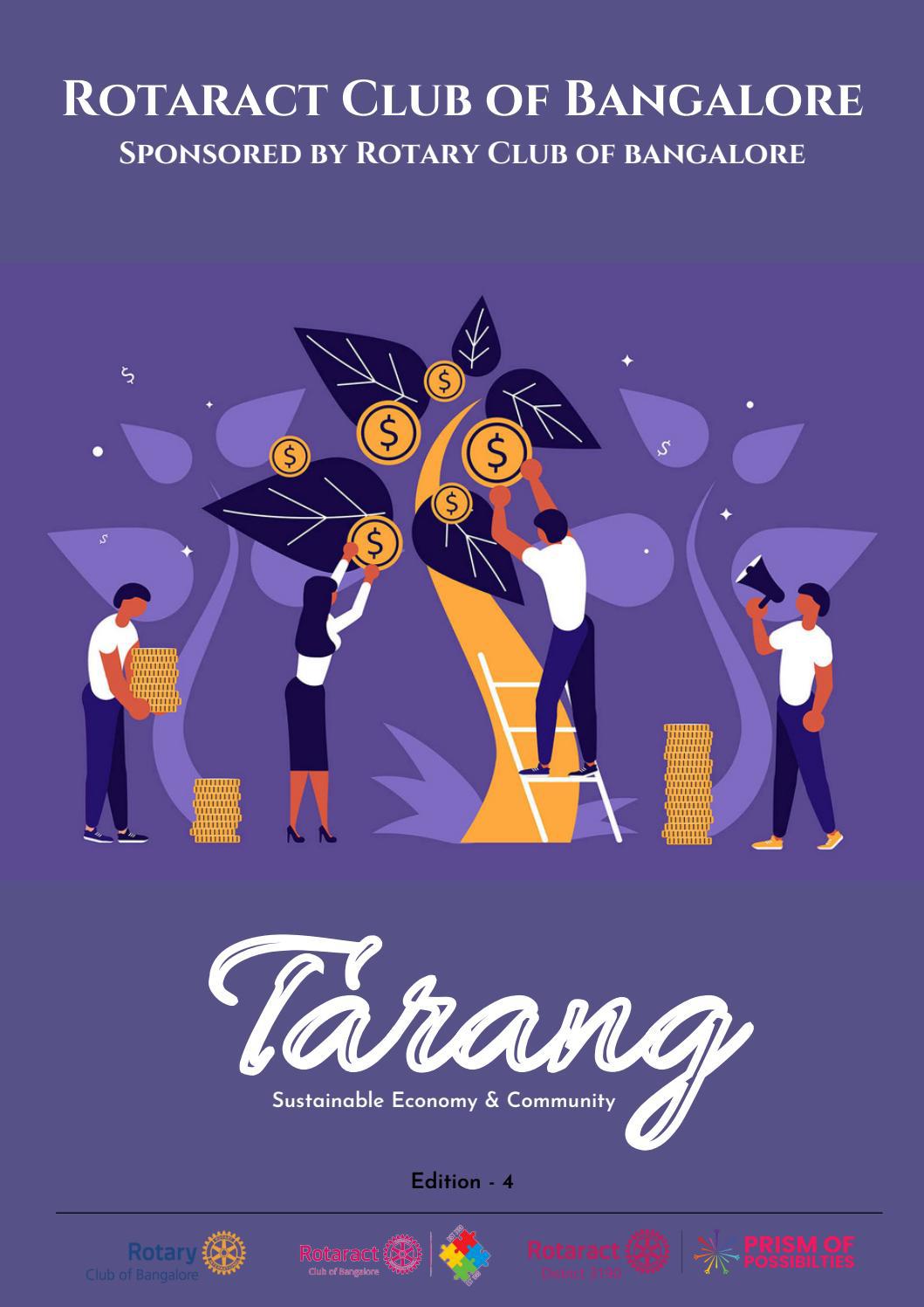Tarang: October-2021 by RotaractClubOfBangalore - Issuu