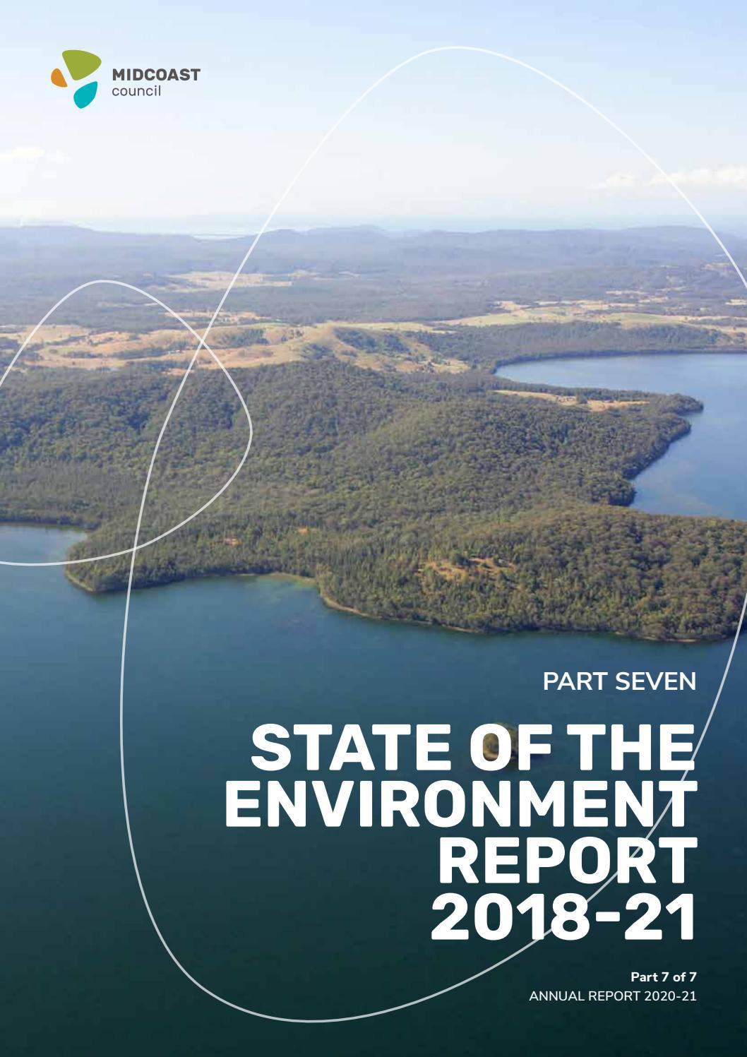 State of the Environment Report 2018-21 by MidCoastCouncil - Issuu