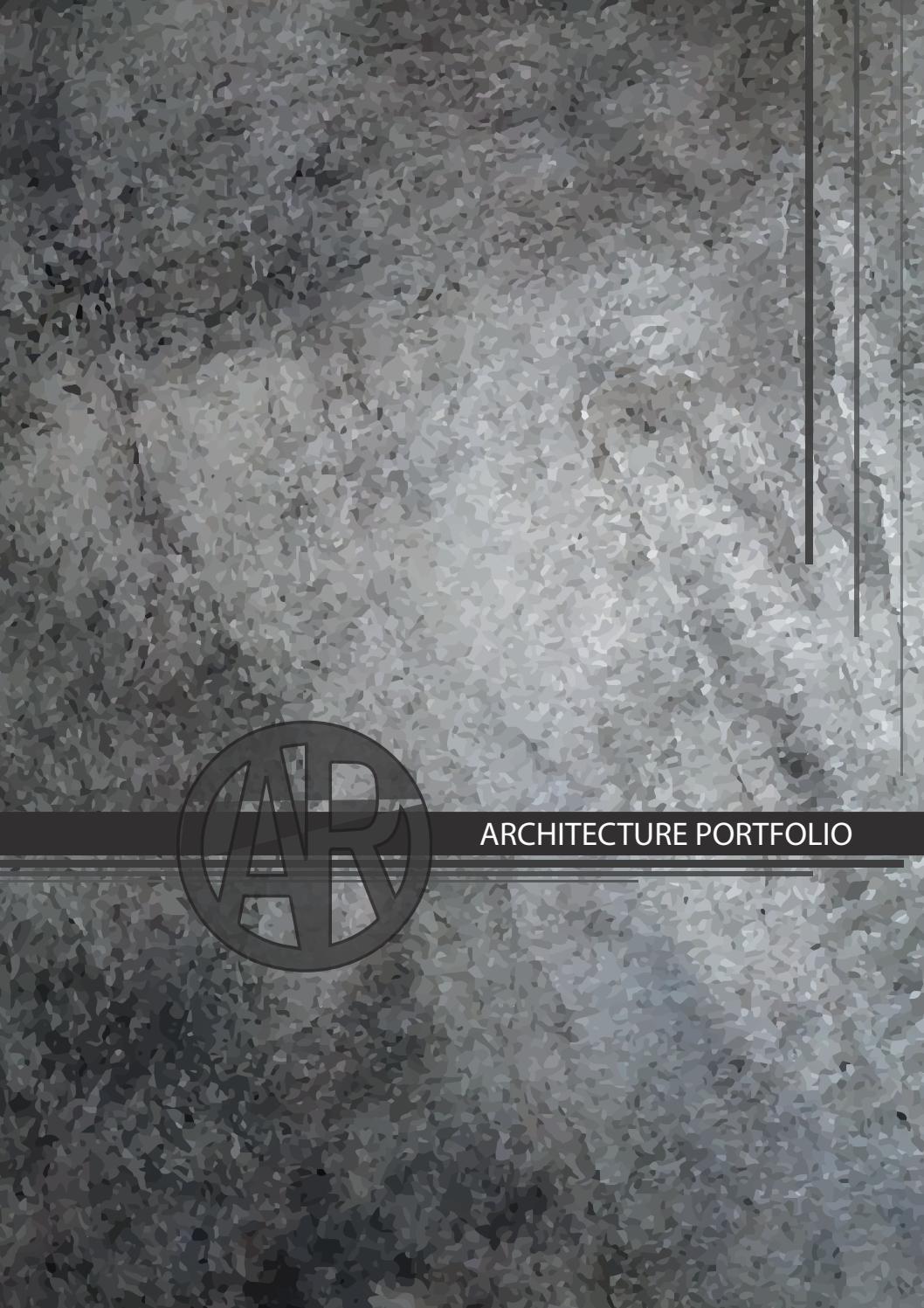 Architectural Portfolio by YONATAN FELIPE PULIDO VILLALBA - Issuu