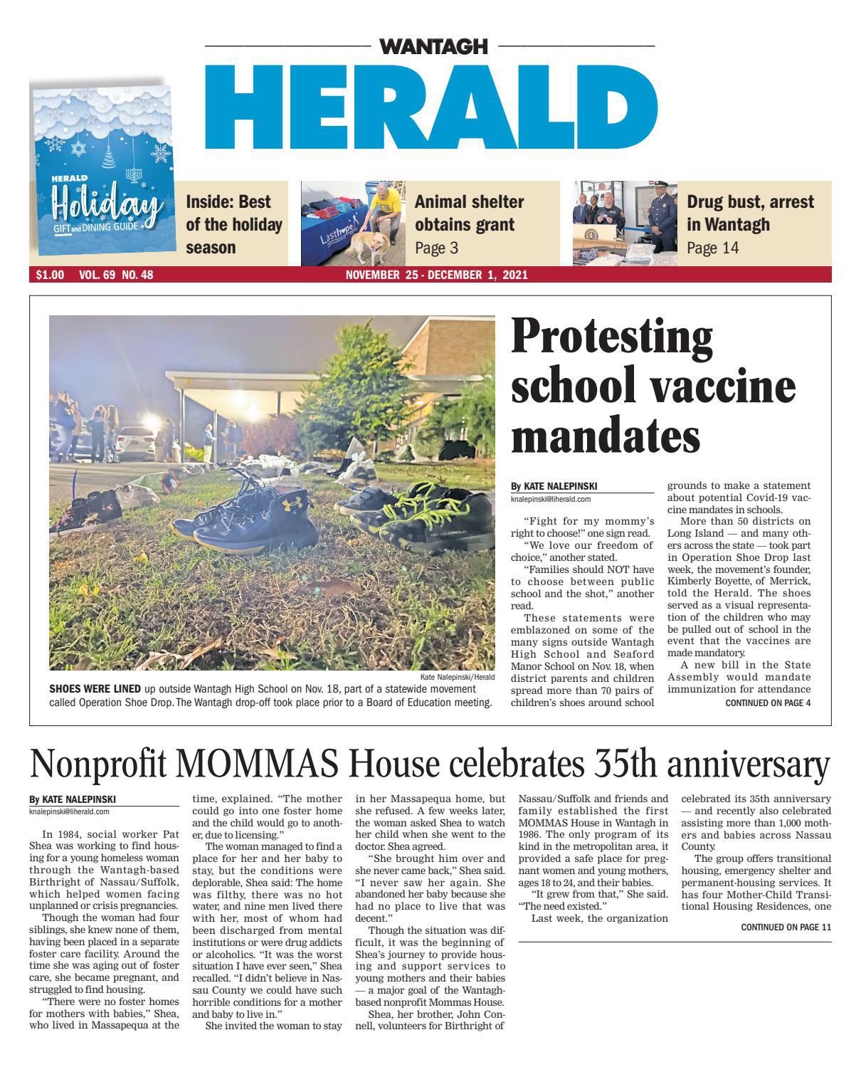 Wantagh Herald 11-25-2021 by Richner Communications, Inc - Issuu